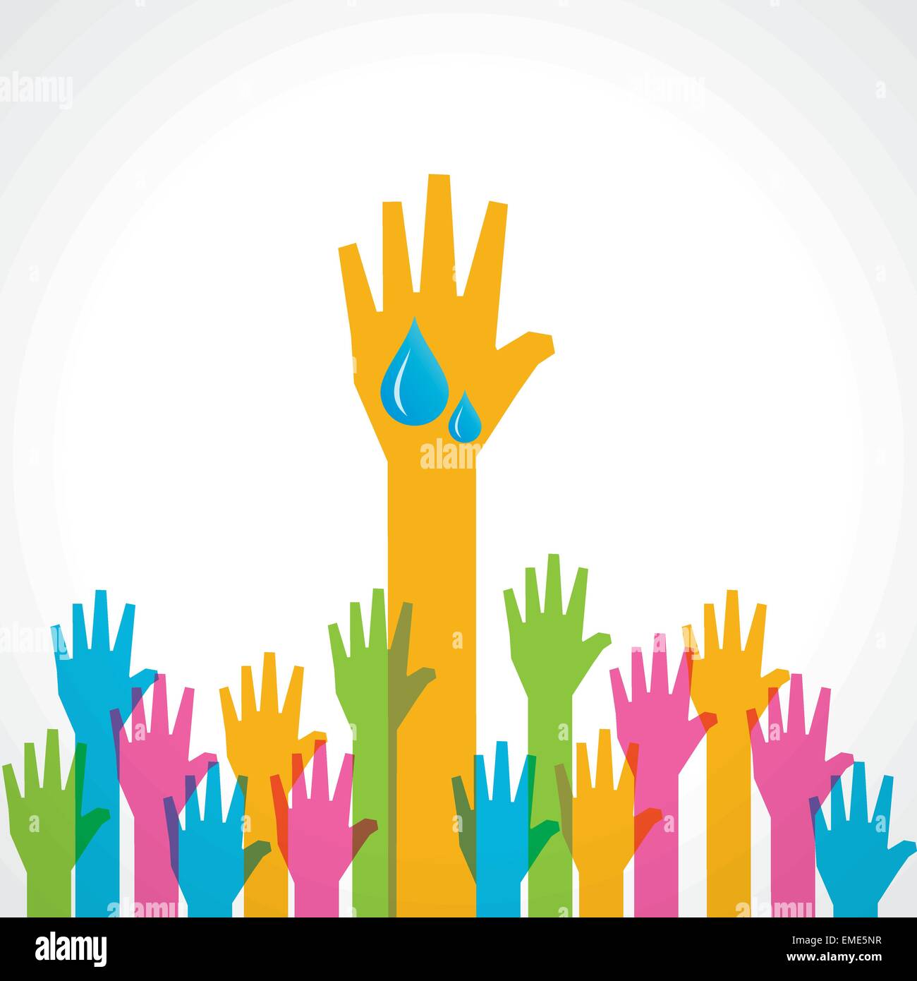 Five drops Stock Vector Images - Alamy