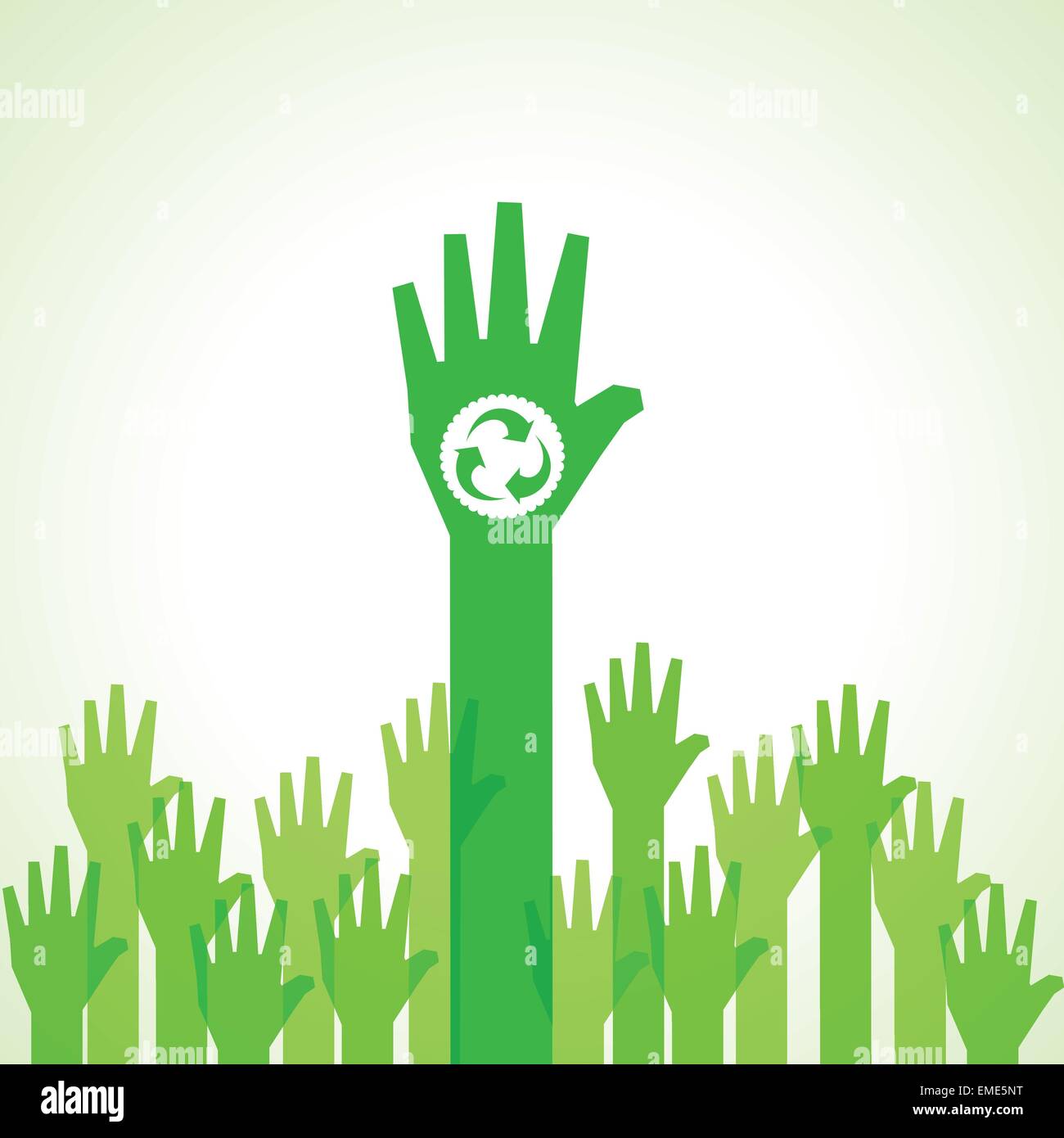 Helping nature Stock Vector Images - Alamy