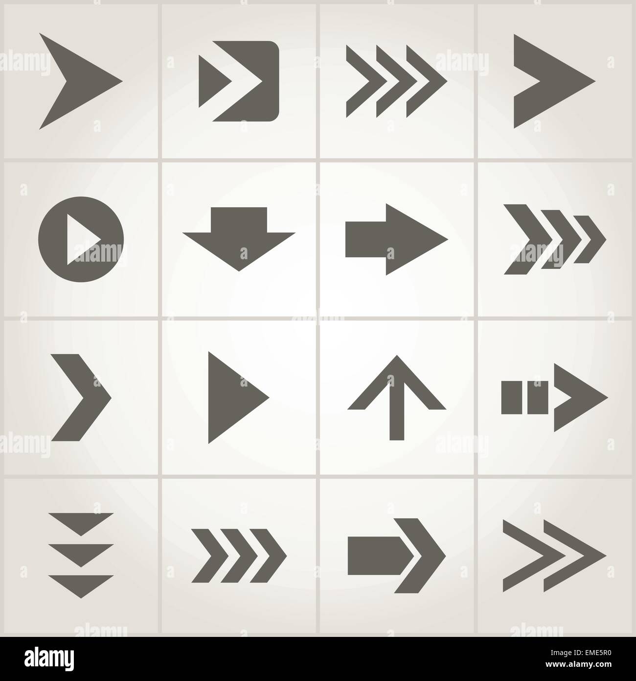 Curve arrow Stock Vector Images - Alamy