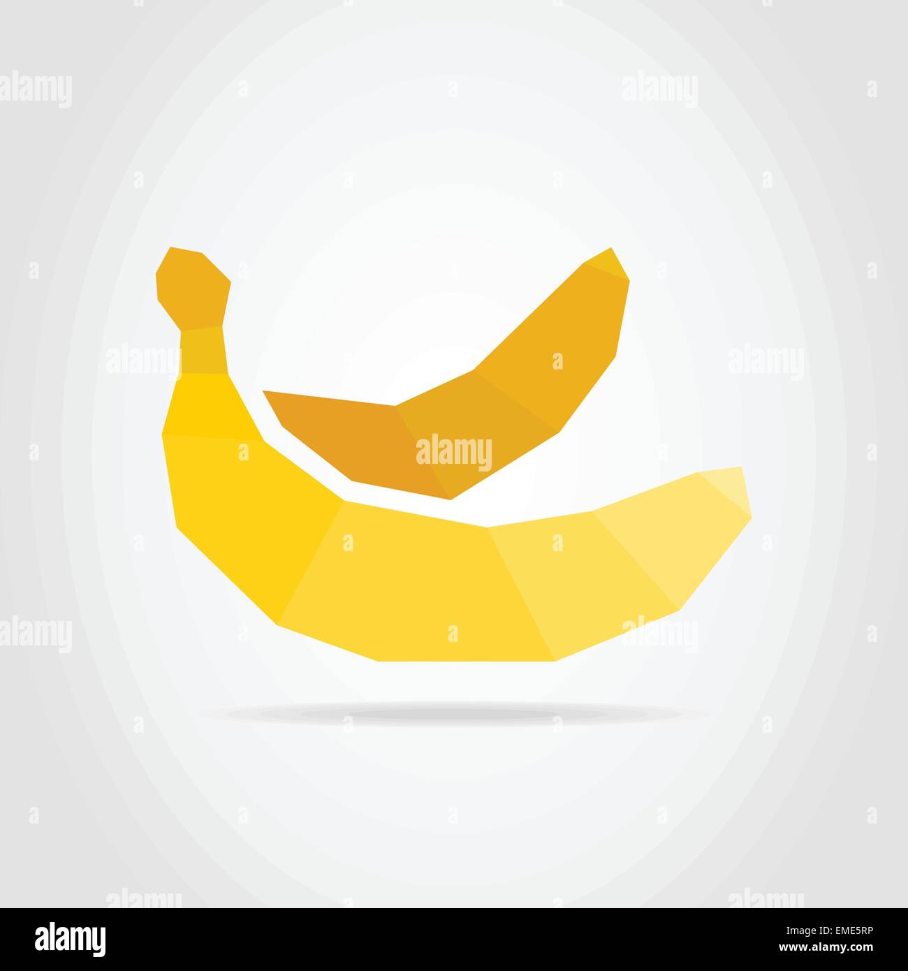 Banana fruit icon image Stock Vector Images - Alamy