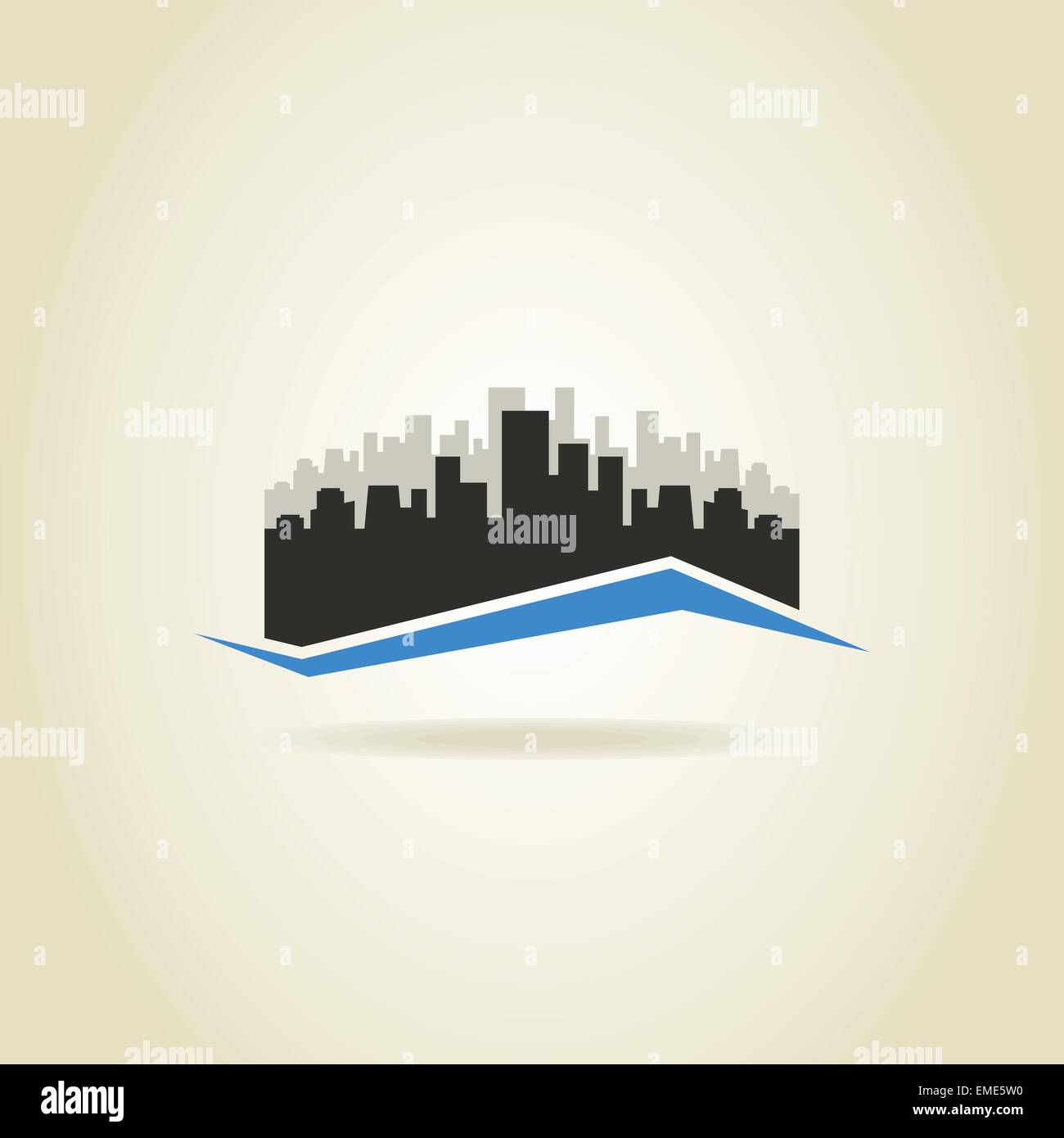 City wall architecture Stock Vector Images - Alamy