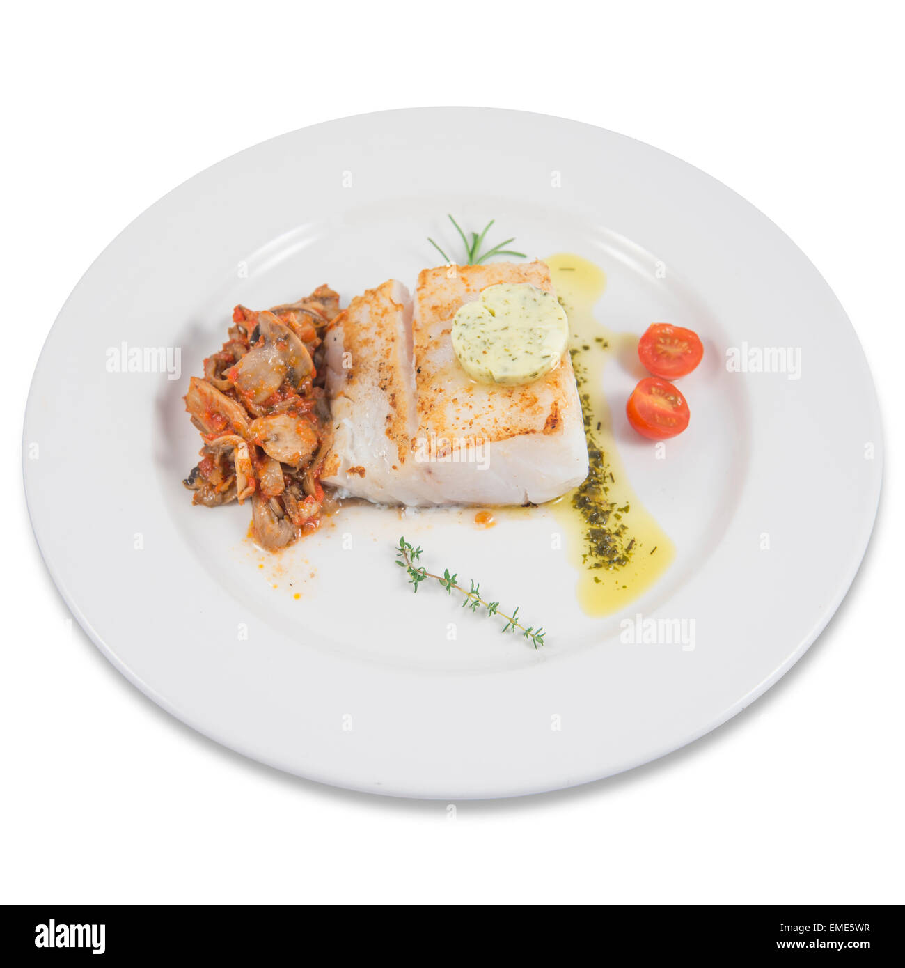 Cod fillet Cut Out Stock Images & Pictures - Alamy
