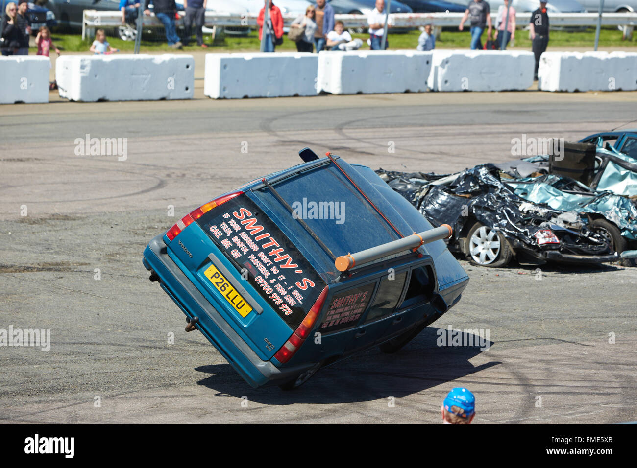Car stunt santa pod hi-res stock photography and images - Alamy