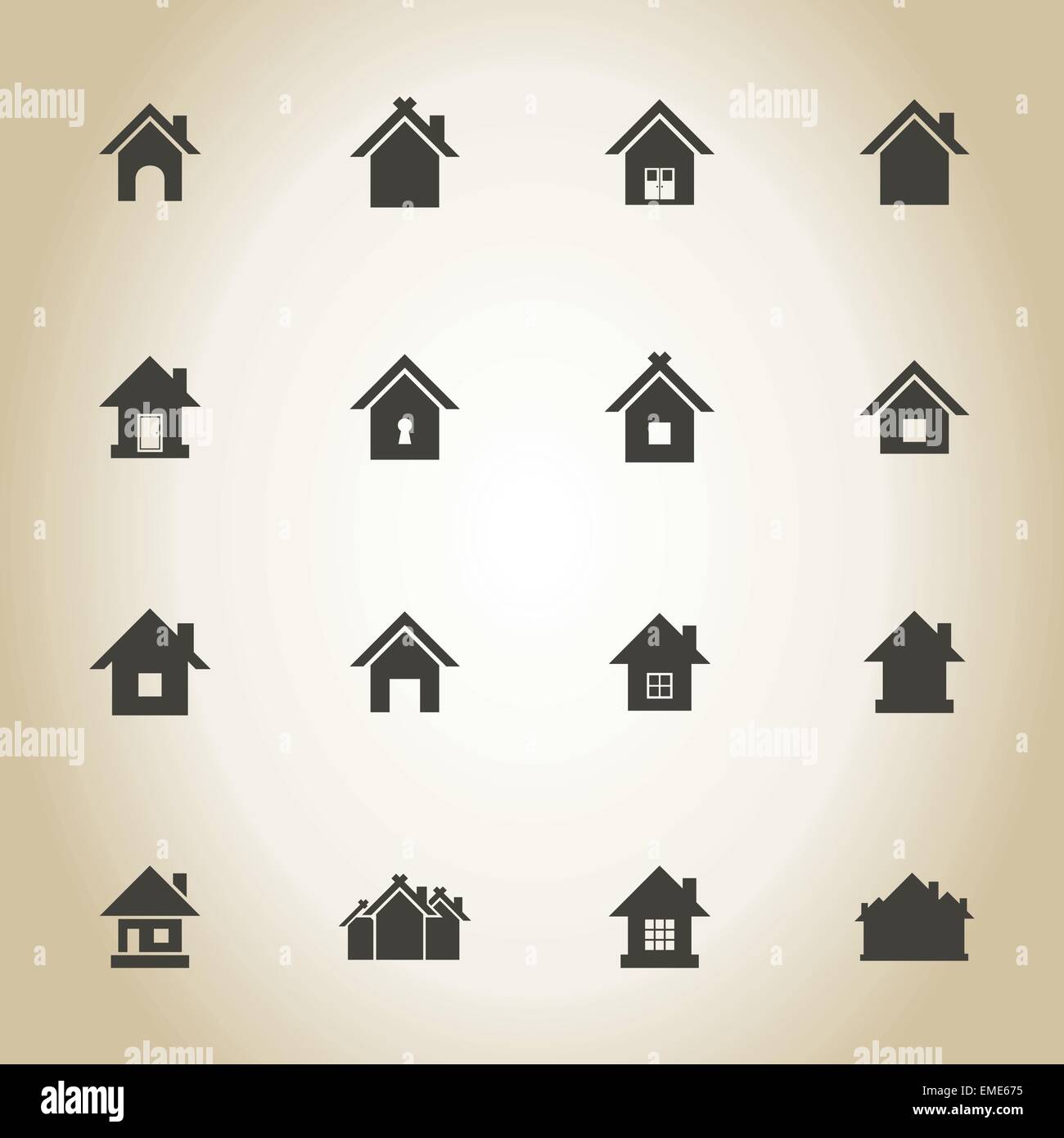 Fence in town icon Stock Vector Images - Alamy