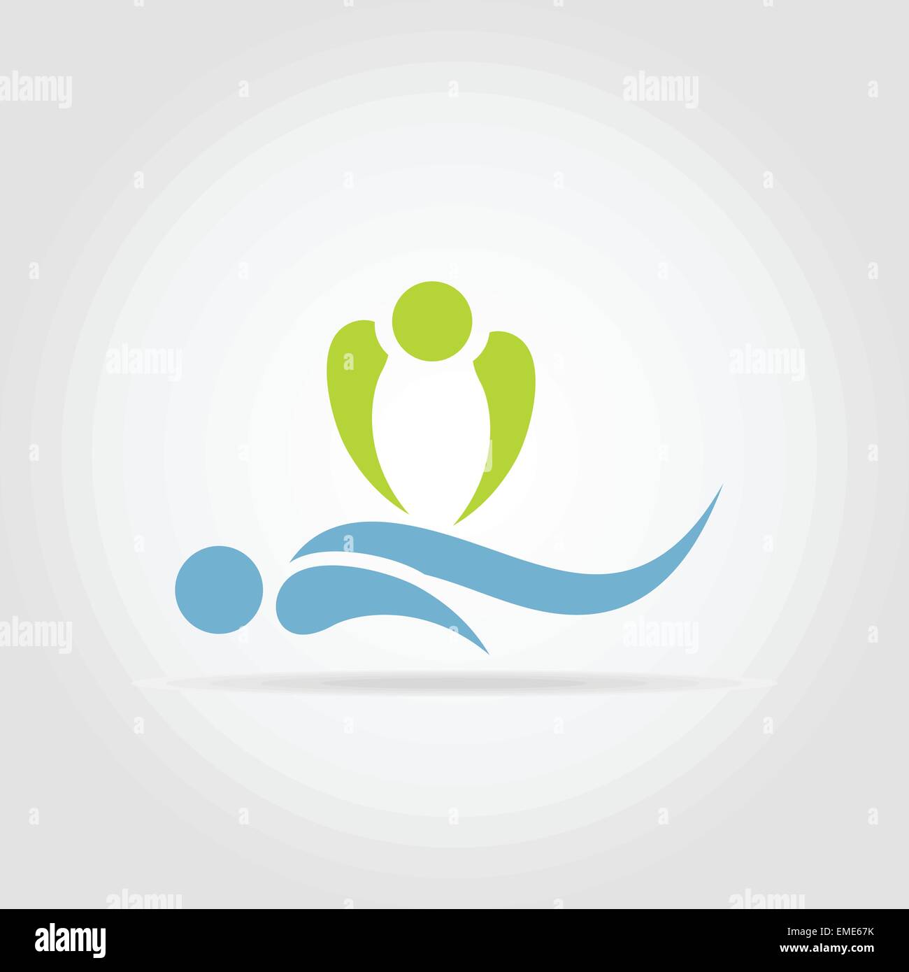 Spa Rubbing Stock Vector Images Alamy