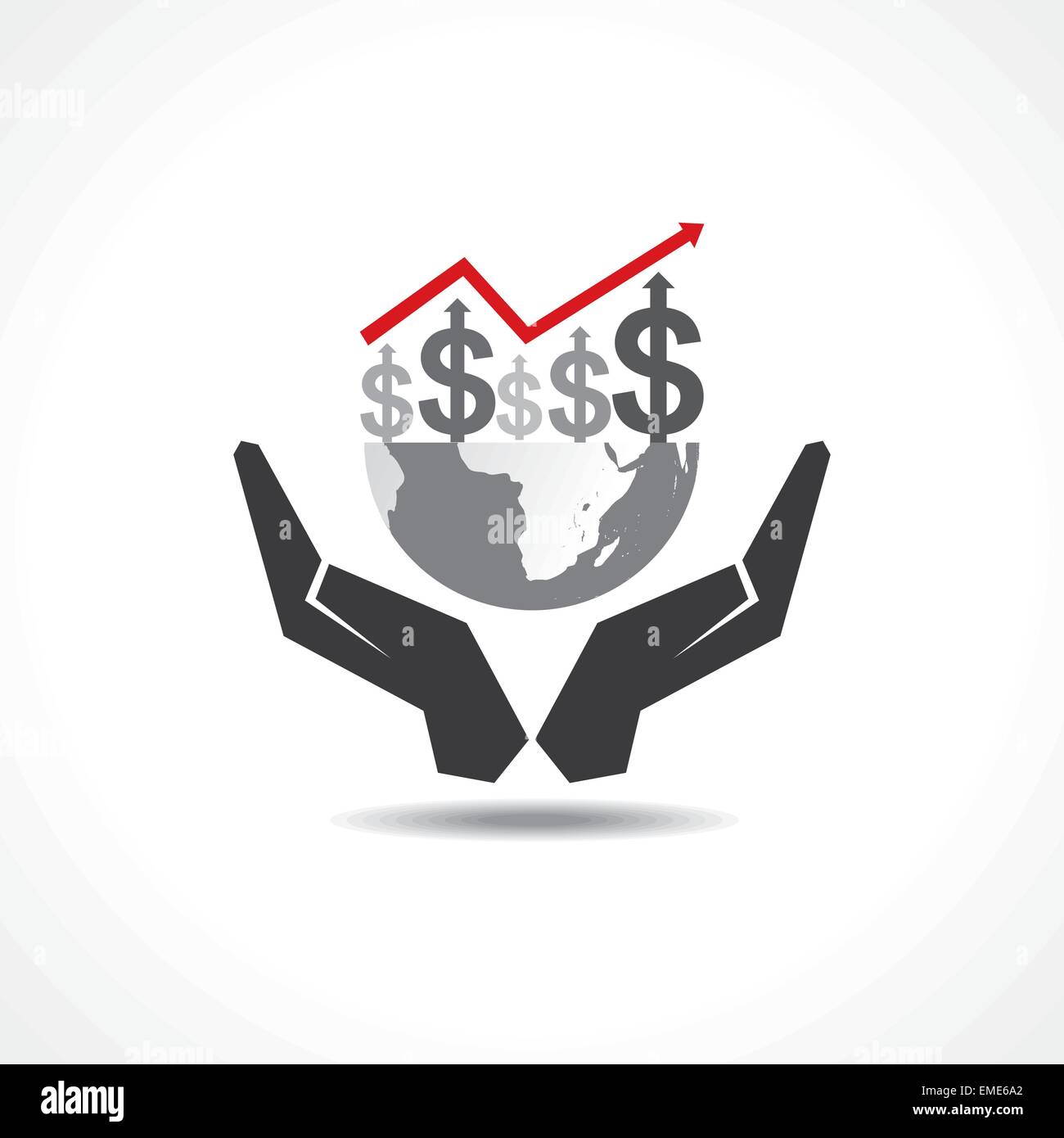 Global stock market concept Stock Vector Images - Alamy
