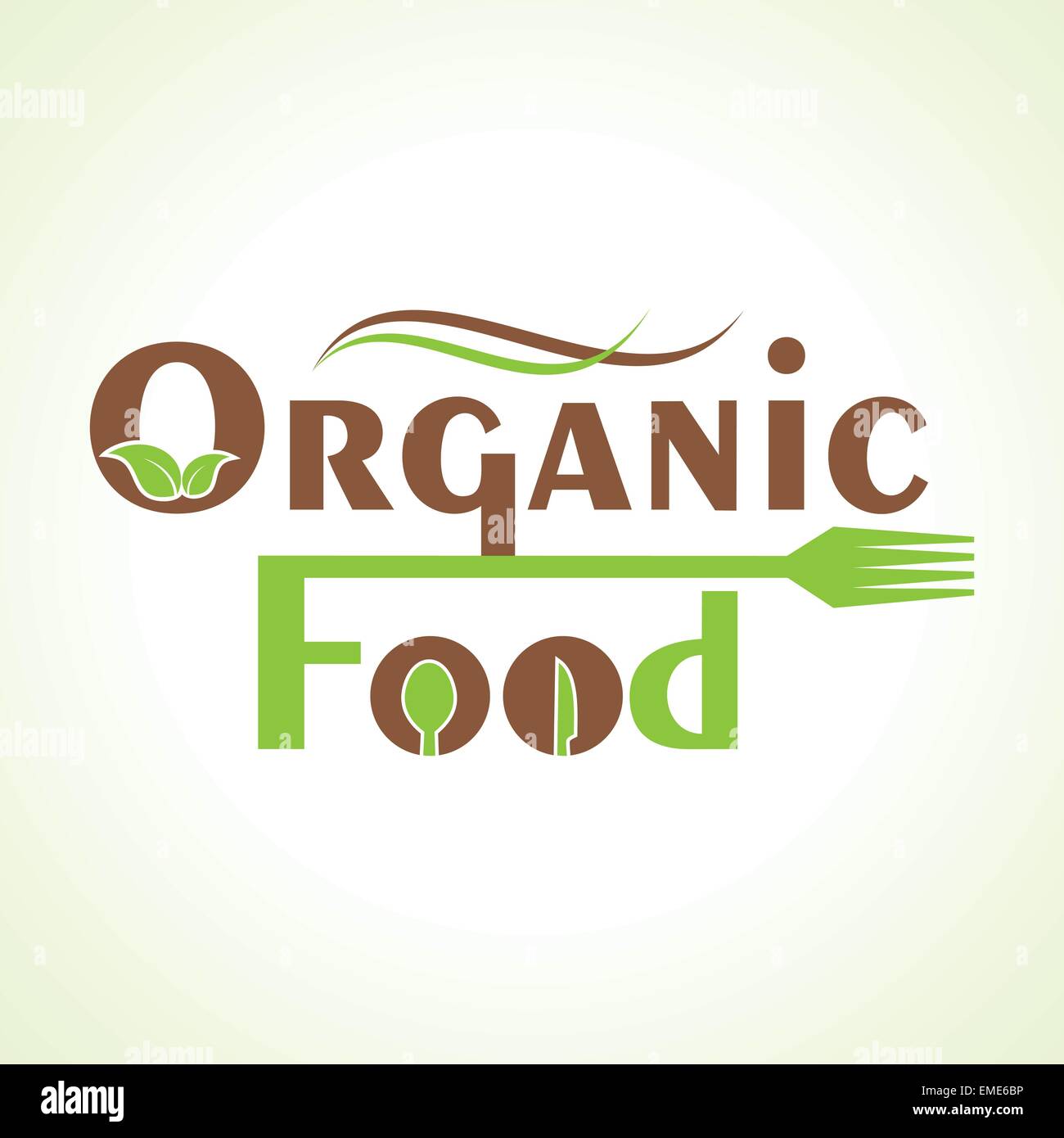Vegetarian food green word Stock Vector Images - Alamy