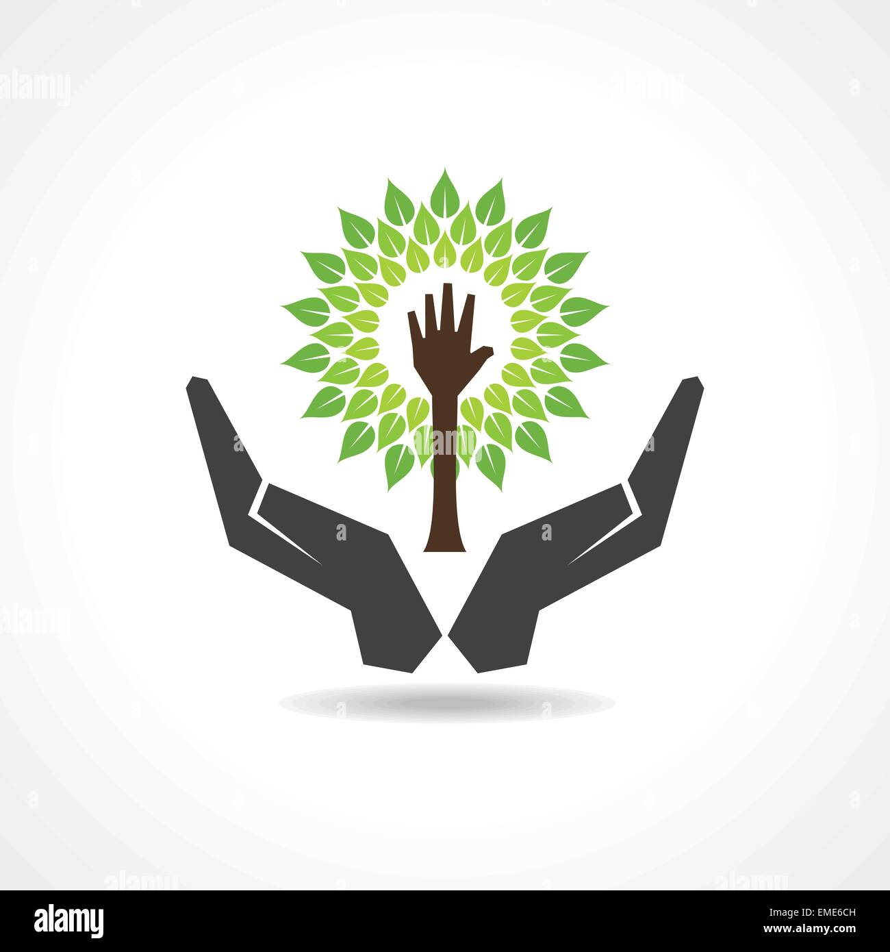 Save nature concept stock vector Stock Vector Image & Art - Alamy