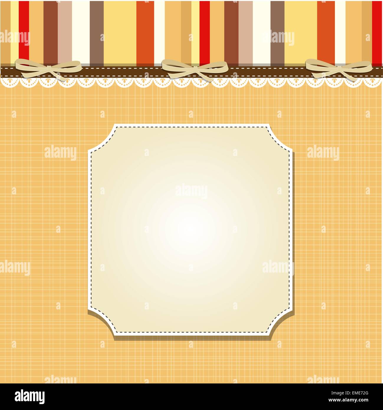 Cool template frame design for greeting card Stock Vector Image & Art ...