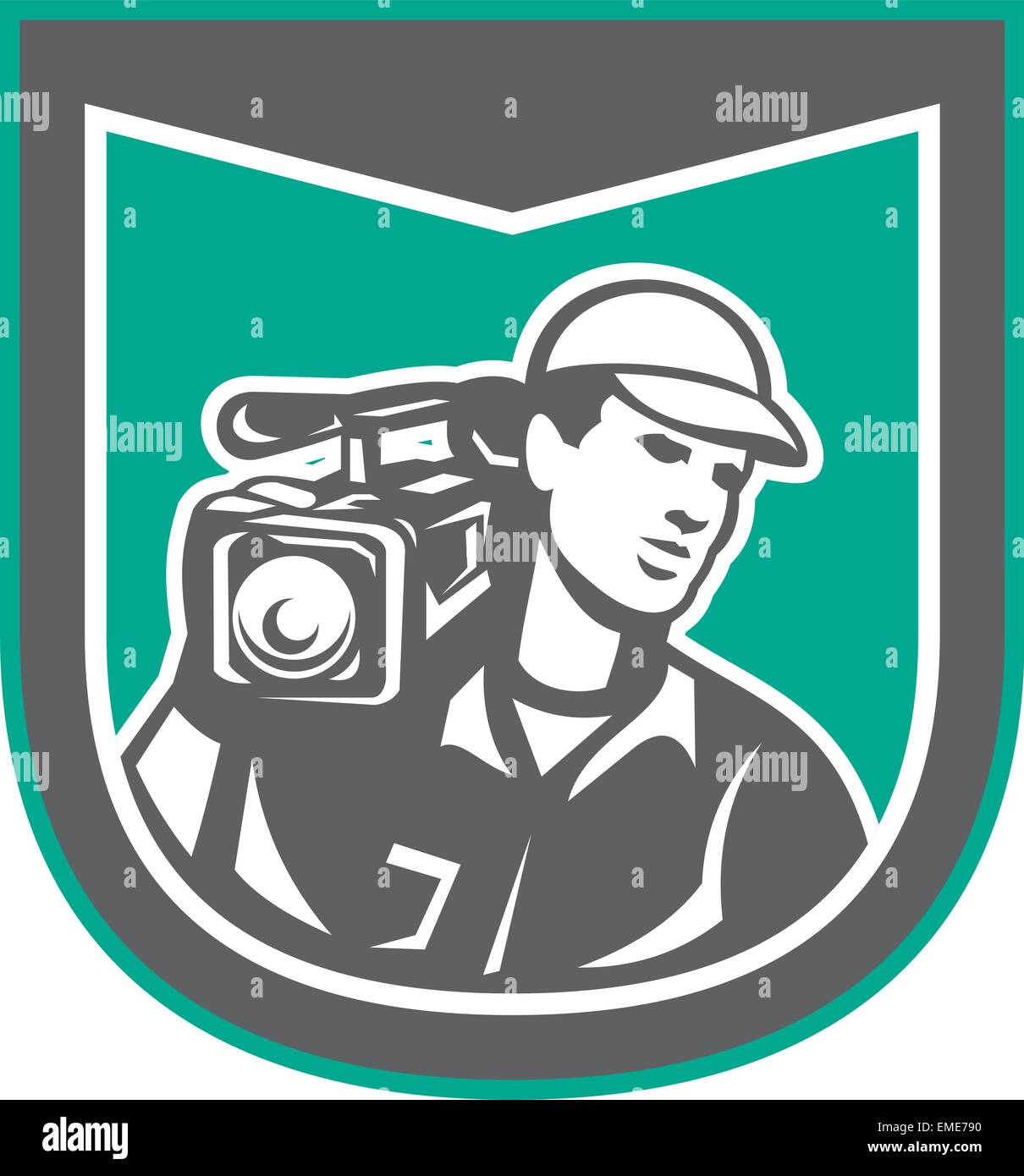 Filming film Stock Vector Images - Alamy