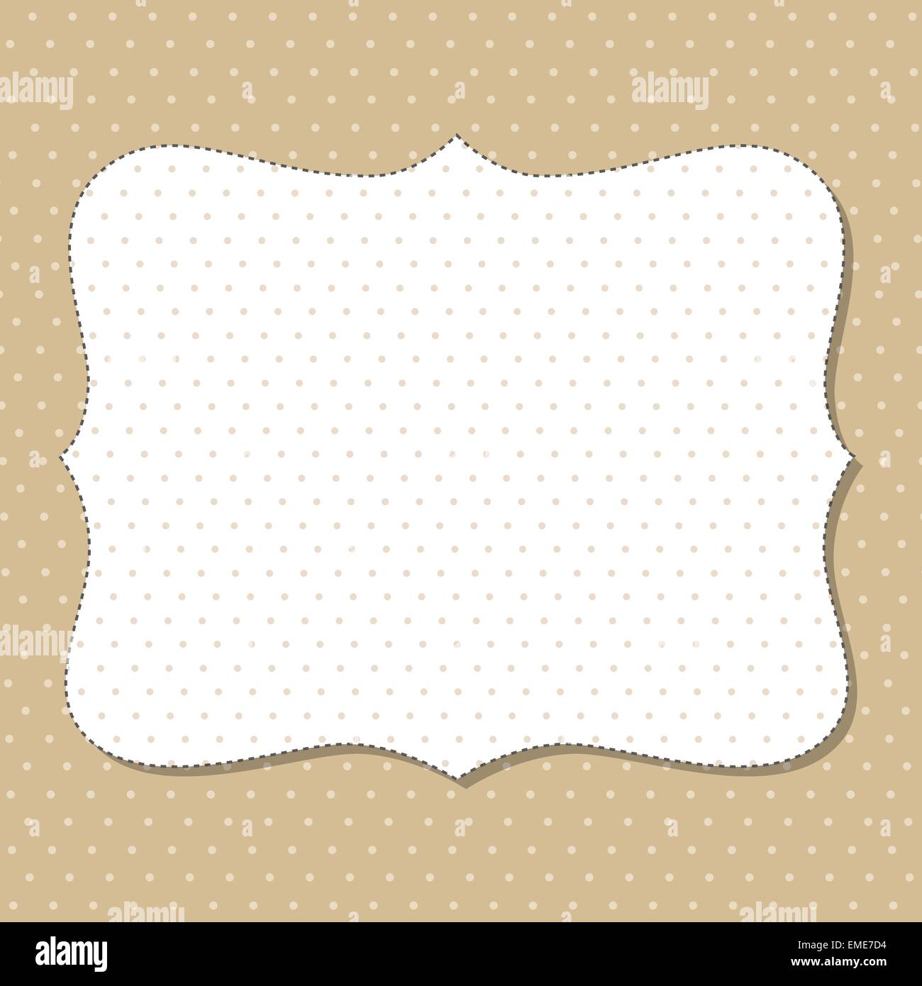 Cool template frame design for greeting card Stock Vector Image & Art ...