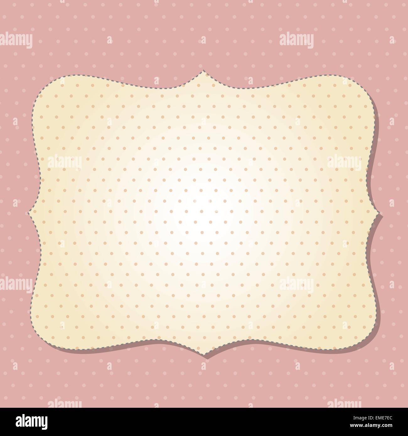 Cool template frame design for greeting card Stock Vector Image & Art ...