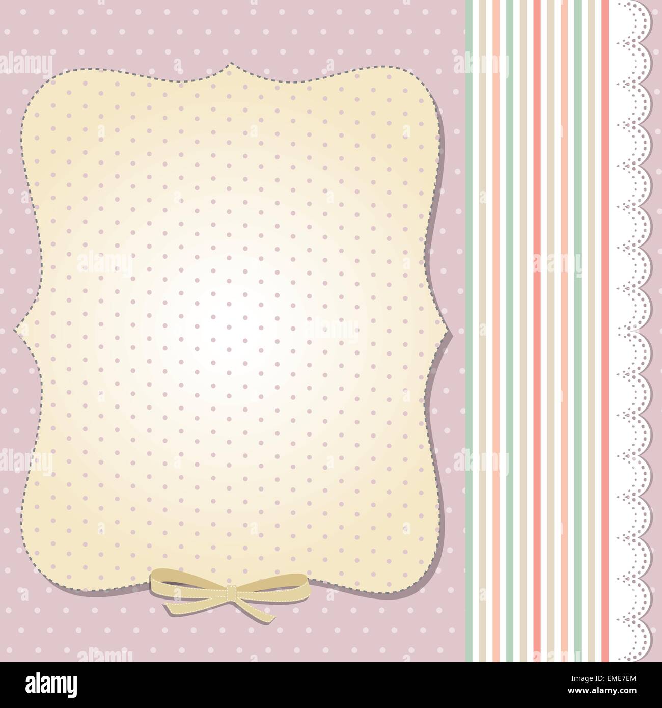 Cool template frame design for greeting card Stock Vector Image & Art ...