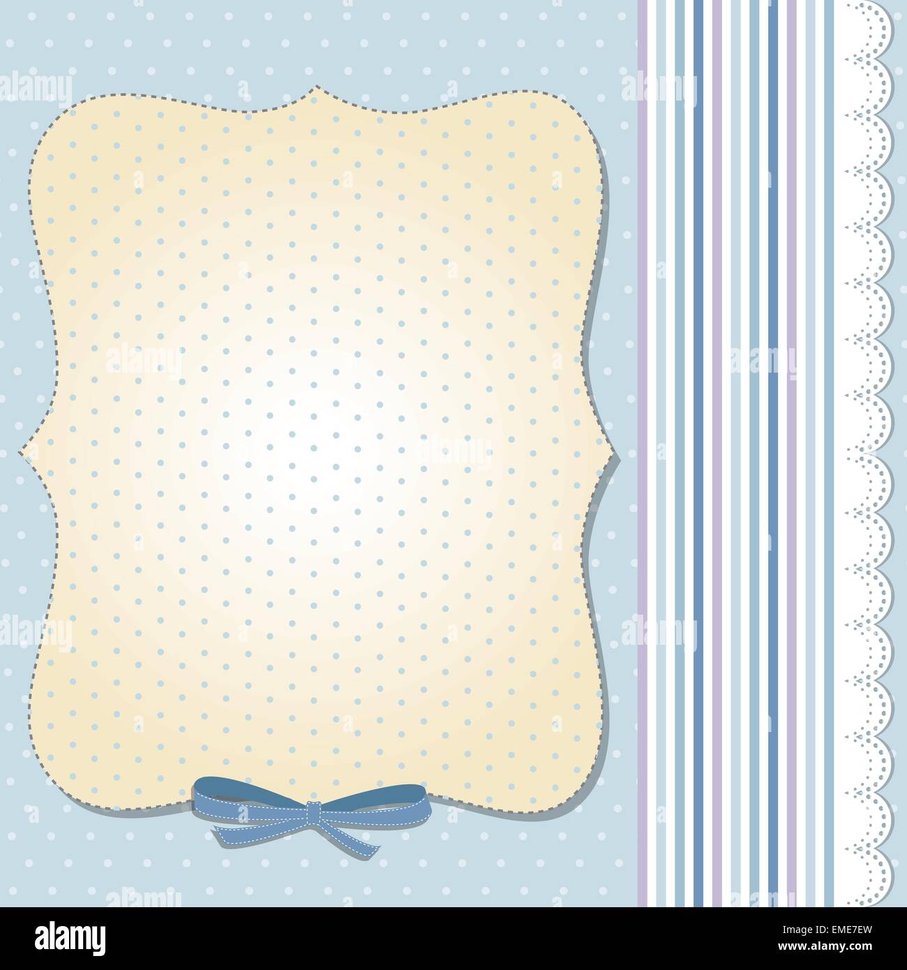 Cool template frame design for greeting card Stock Vector Image & Art ...