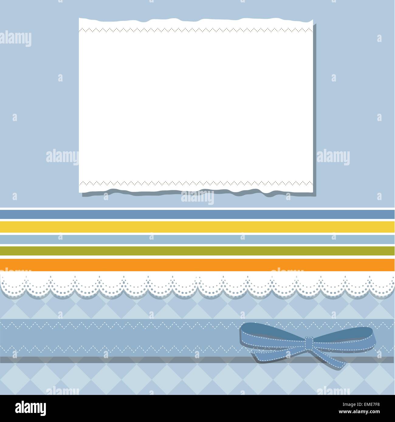 Cool template frame design for greeting card Stock Vector Image & Art ...