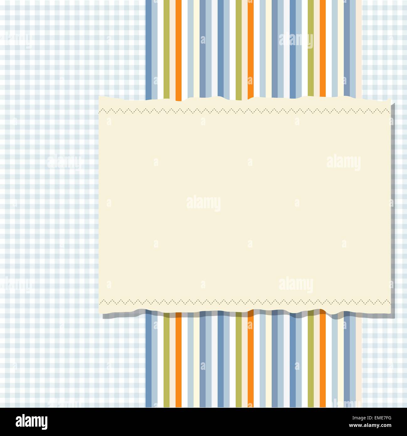 Cool template frame design for greeting card Stock Vector Image & Art ...