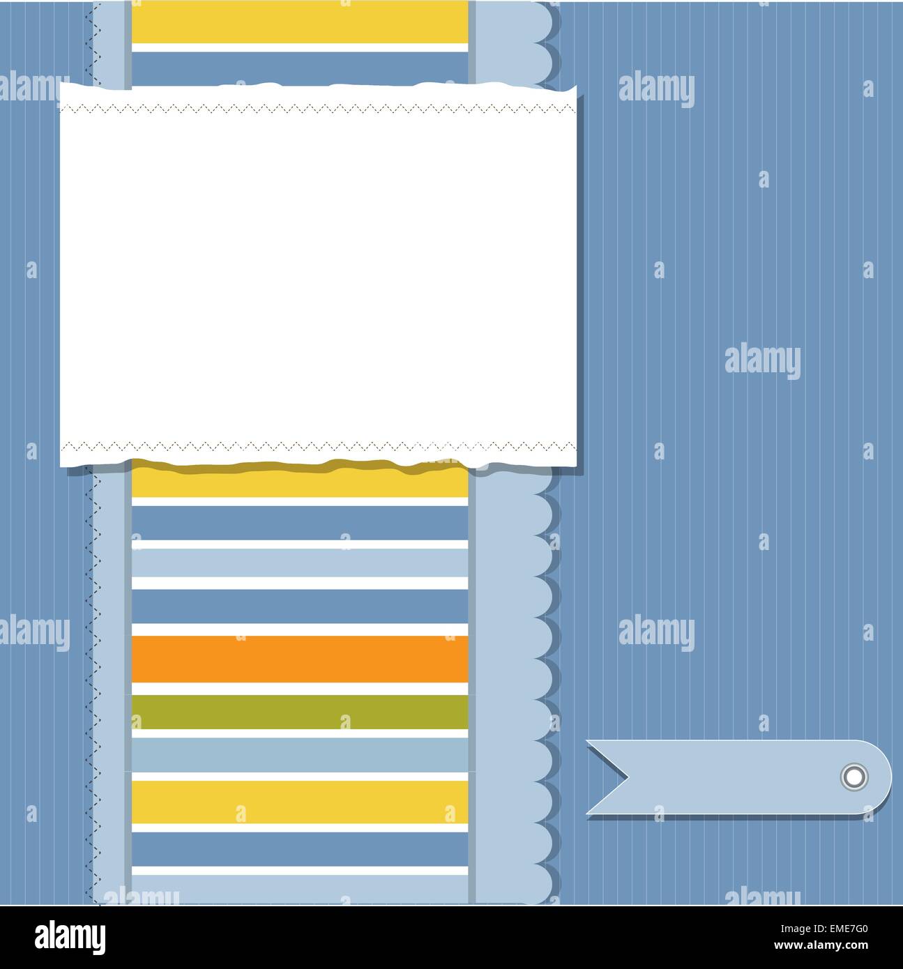 Cool template frame design for greeting card Stock Vector Image & Art ...