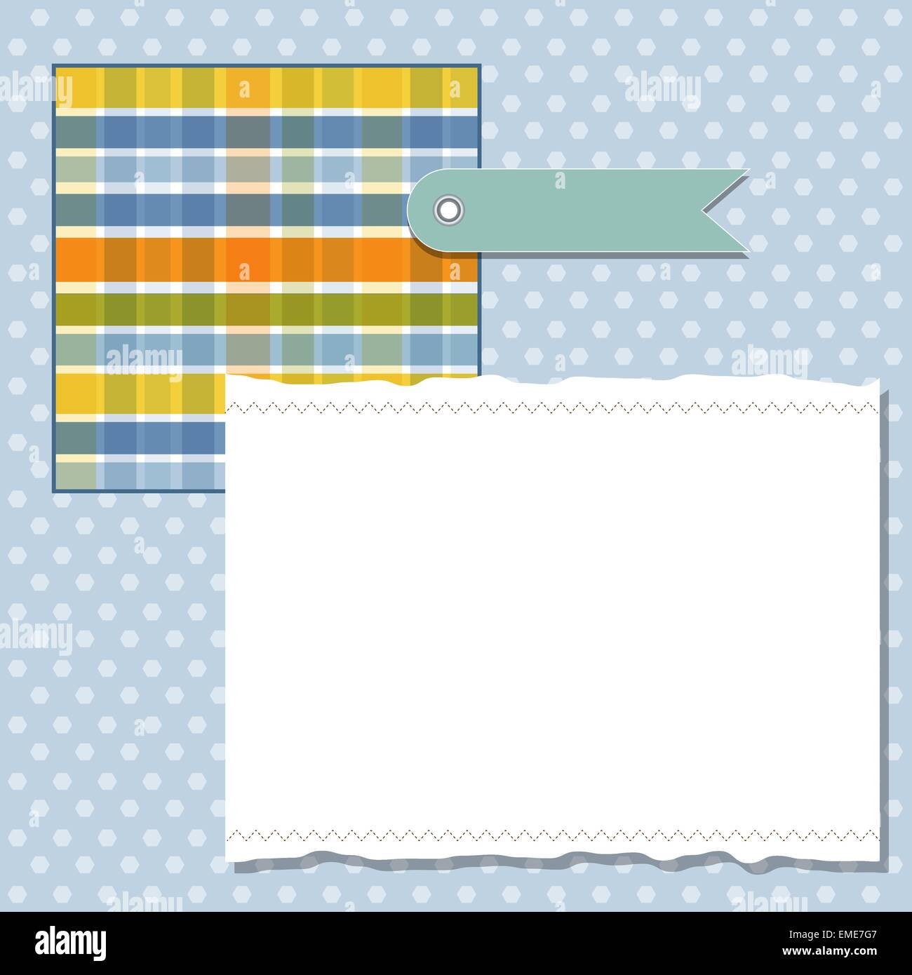 Cool template frame design for greeting card Stock Vector Image & Art ...