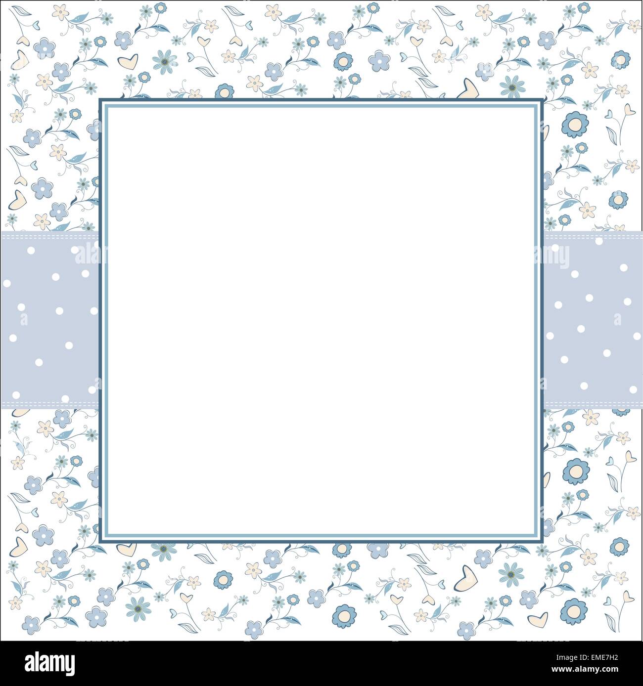 Template frame design for greeting card Stock Vector Image & Art - Alamy