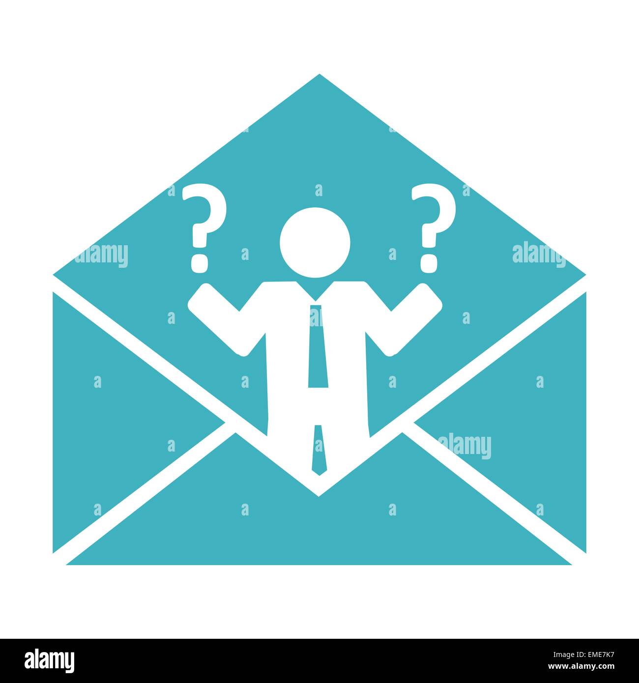 Conceptual Receiving Stock Vector Images - Alamy