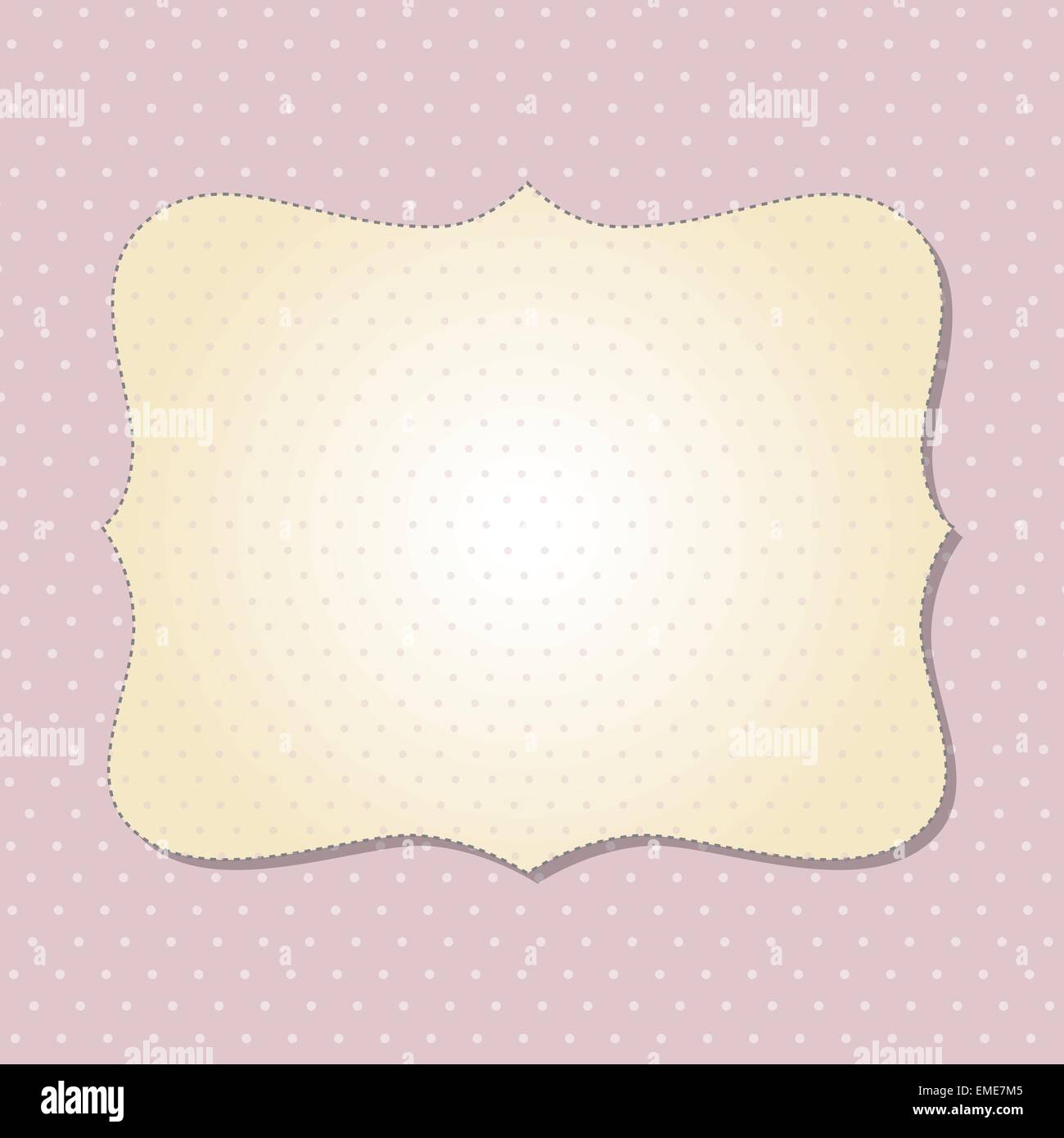 Cool template frame design for greeting card Stock Vector Image & Art ...