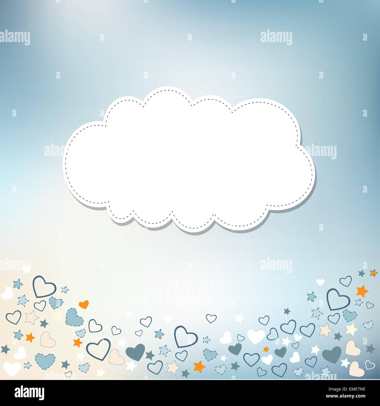 Template frame design for greeting card Stock Vector Image & Art - Alamy