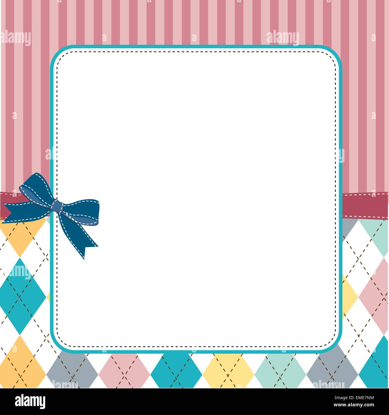 Template frame design for greeting card Stock Vector Image & Art - Alamy