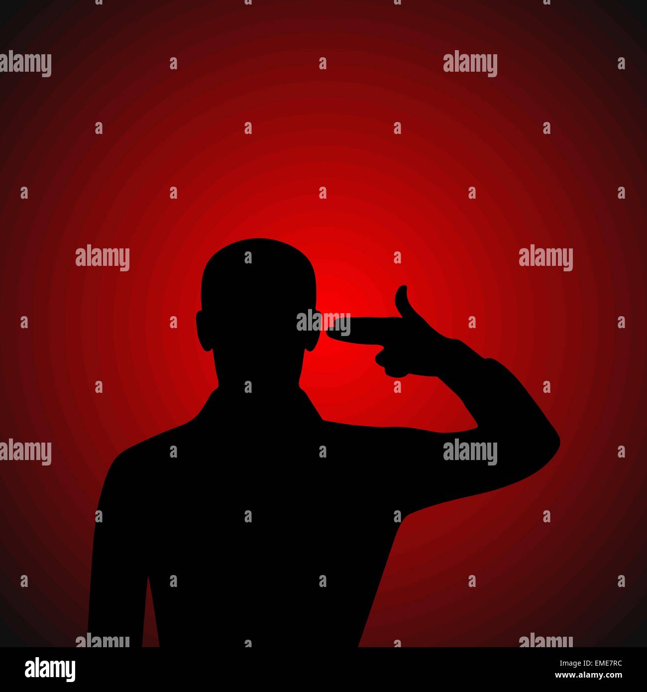 Grief negative Stock Vector Images - Alamy