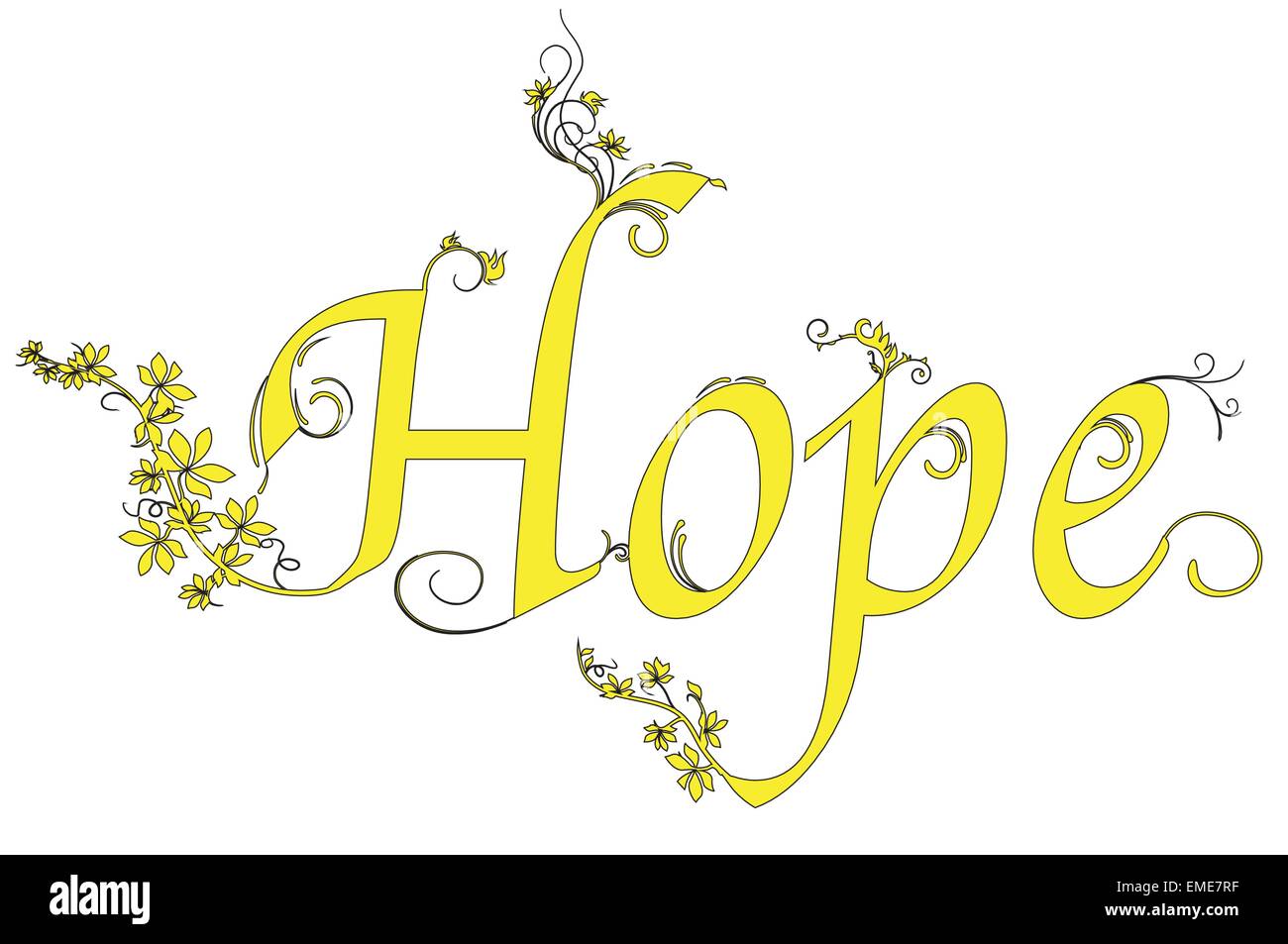 Hope and rebirth Stock Vector Images - Alamy