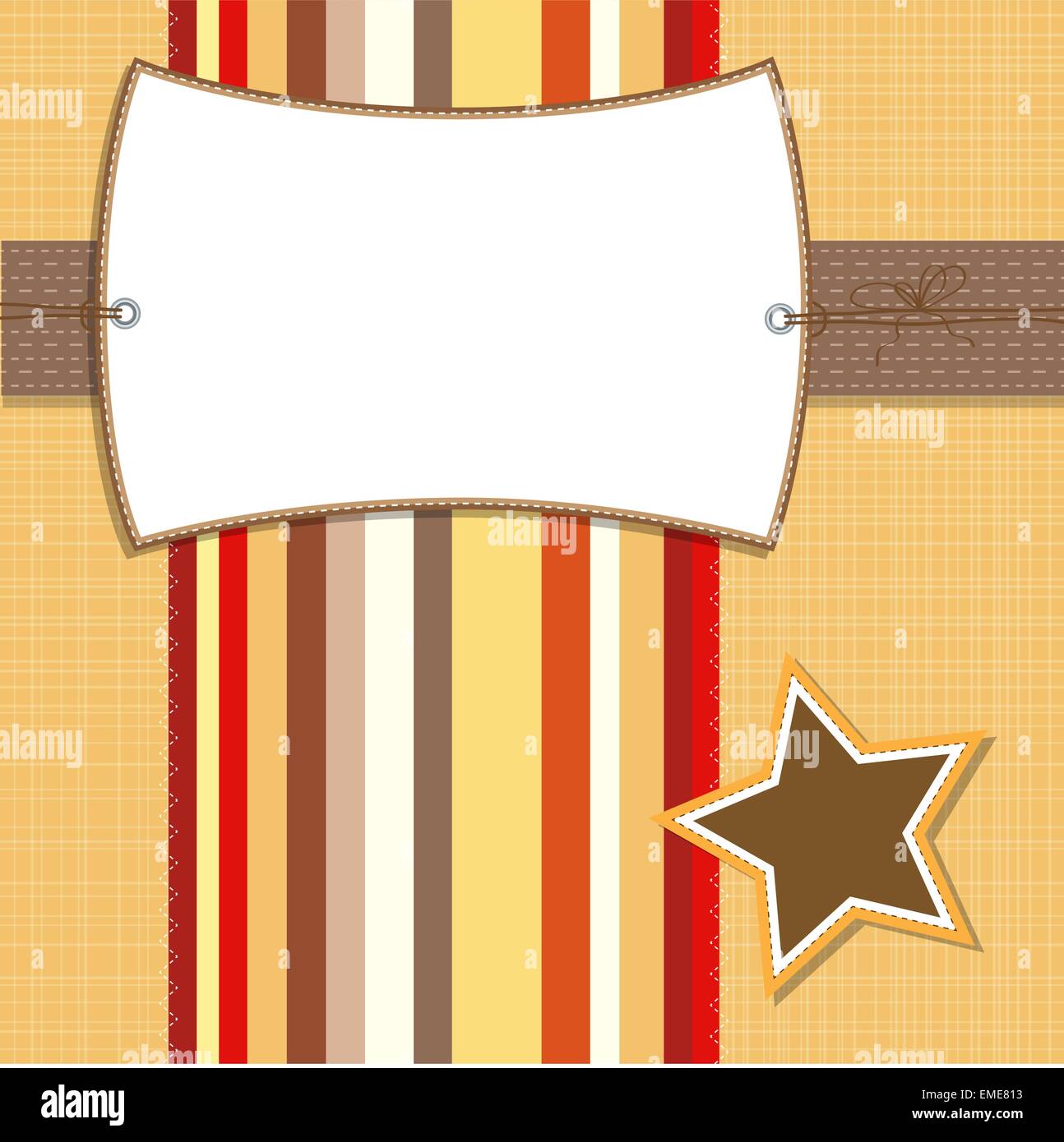 Cool template frame design for greeting card Stock Vector Image & Art ...