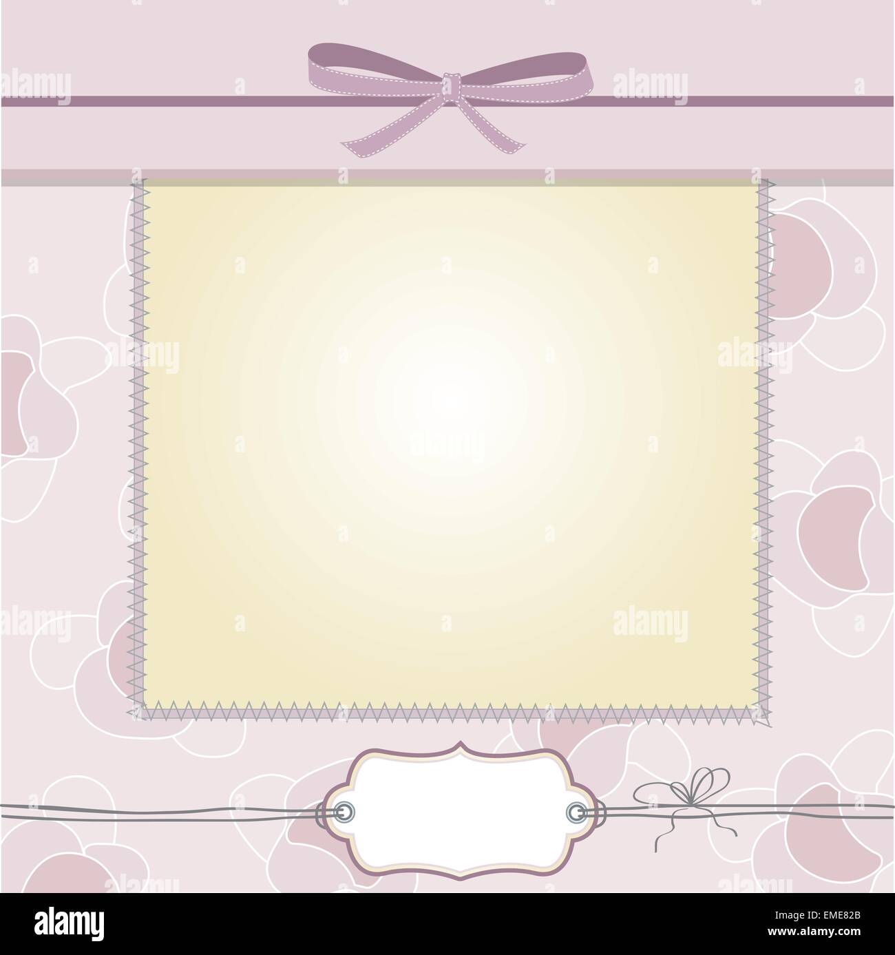 Cool template frame design for greeting card Stock Vector Image & Art ...