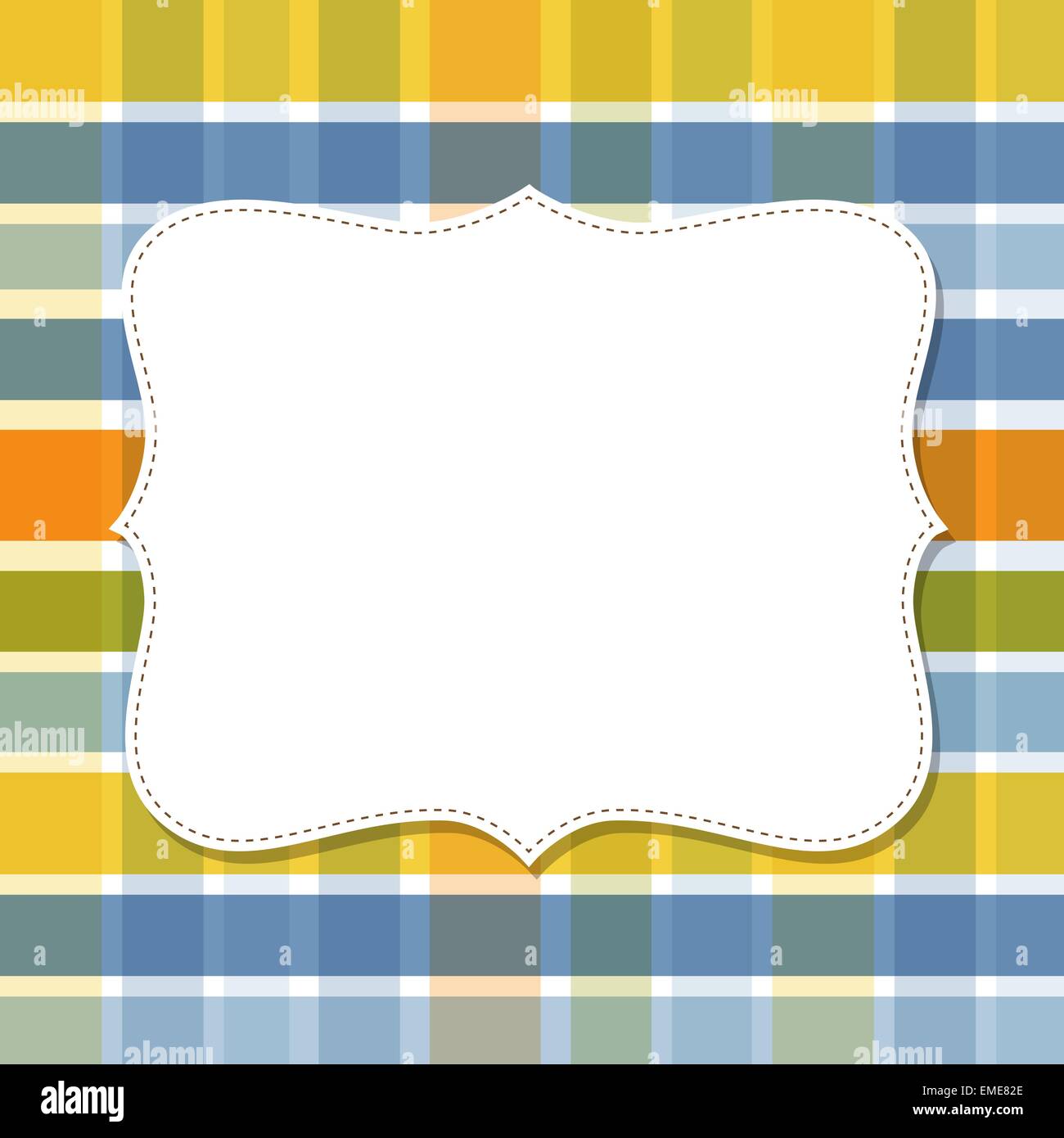 Cool template frame design for greeting card Stock Vector Image & Art ...