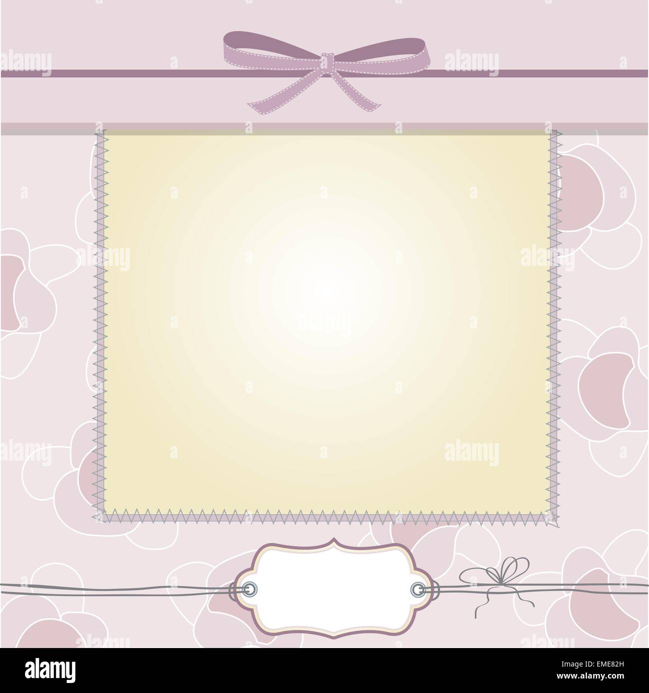 Cool template frame design for greeting card Stock Vector Image & Art ...
