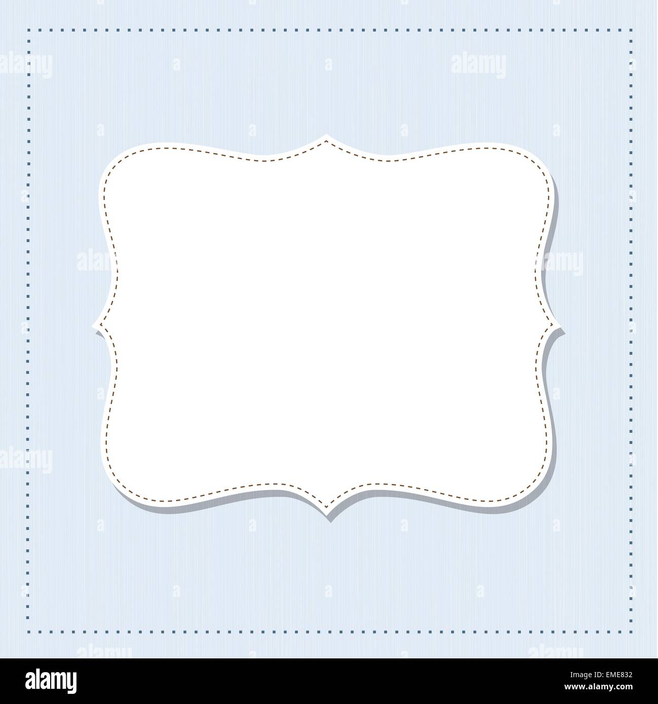 Cool template frame design for greeting card Stock Vector Image & Art ...