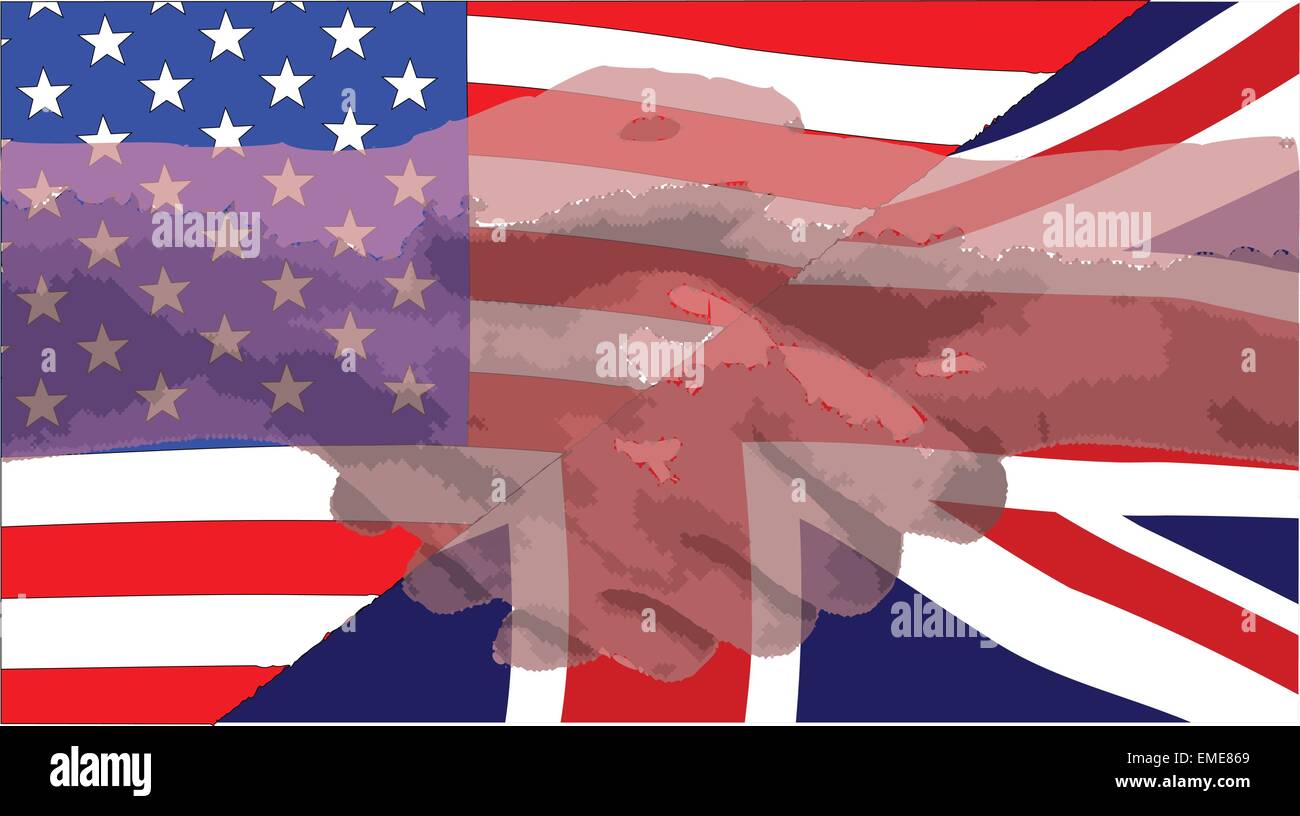 Special relationship with america Stock Vector Images - Alamy
