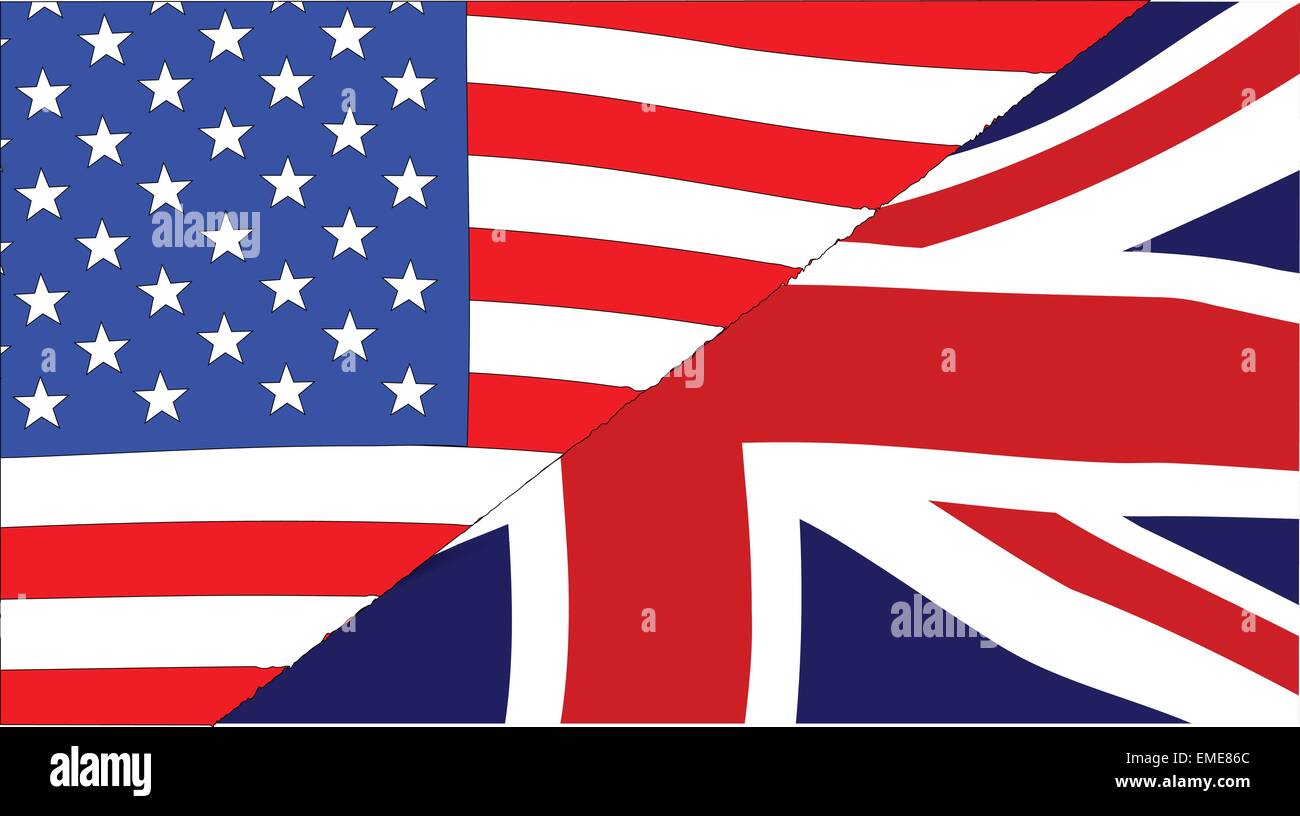 United states union jack flags hi-res stock photography and images - Alamy