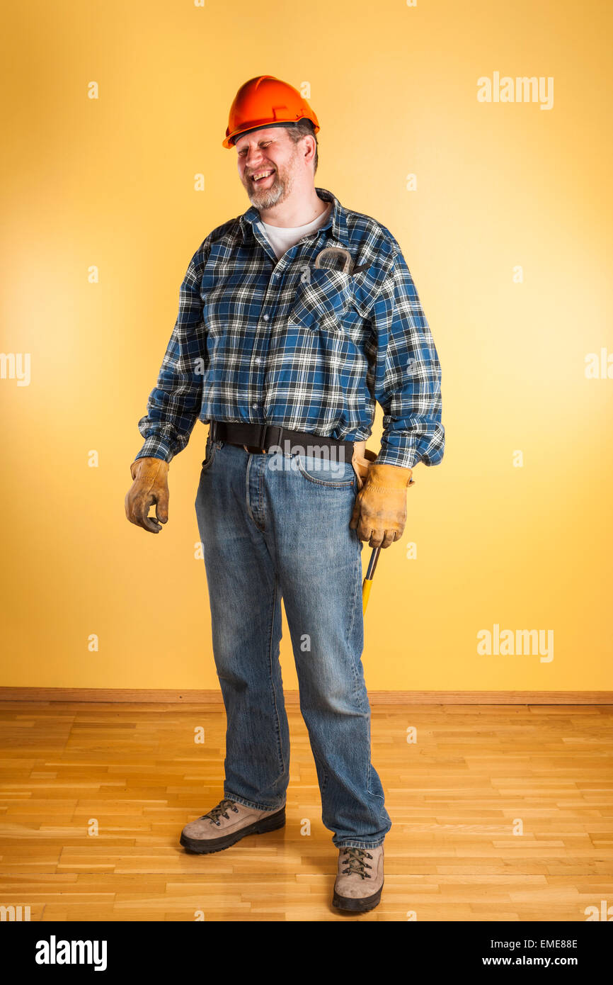 Laughing engineer hi-res stock photography and images - Alamy