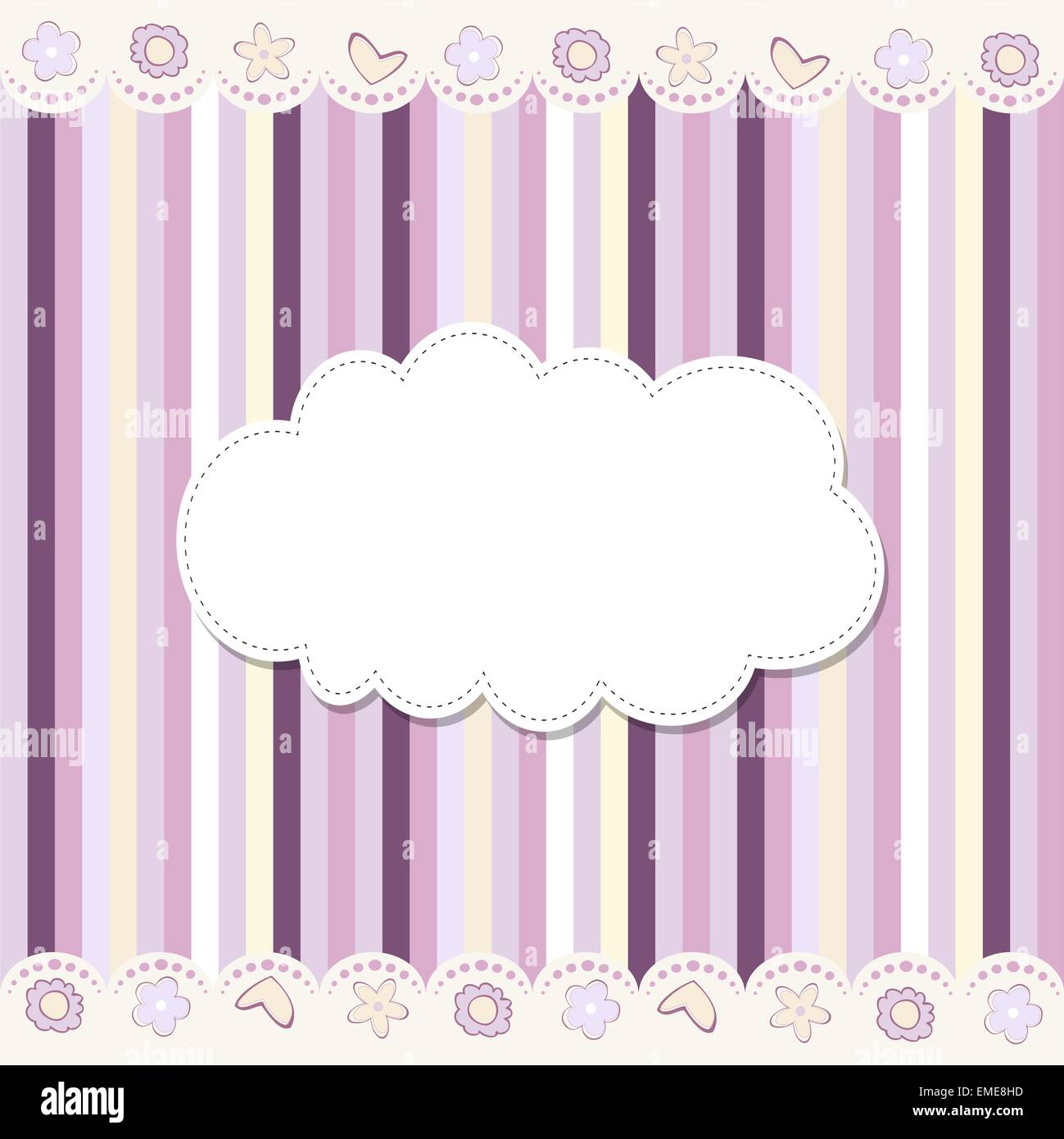 Template frame design for greeting card Stock Vector Image & Art - Alamy