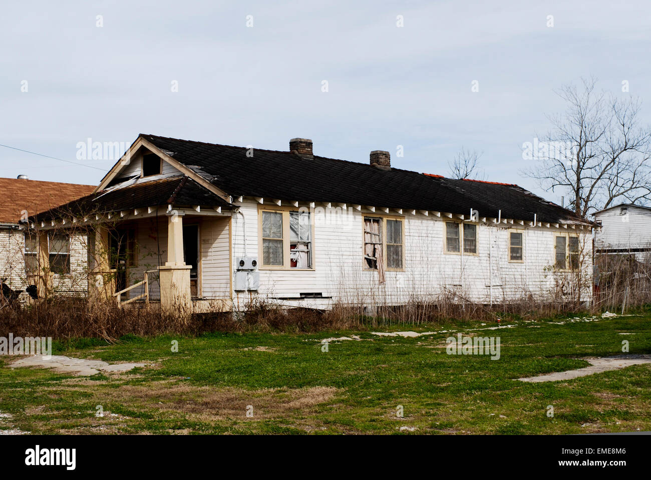 House in the Lower Ninth Ward of New Orleans 5 years after Hurricane ...
