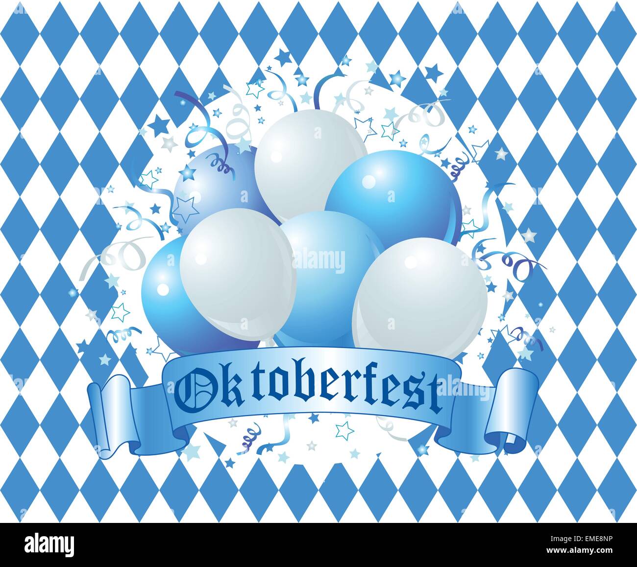 Oktoberfest Celebration Balloons Stock Vector Image & Art - Alamy