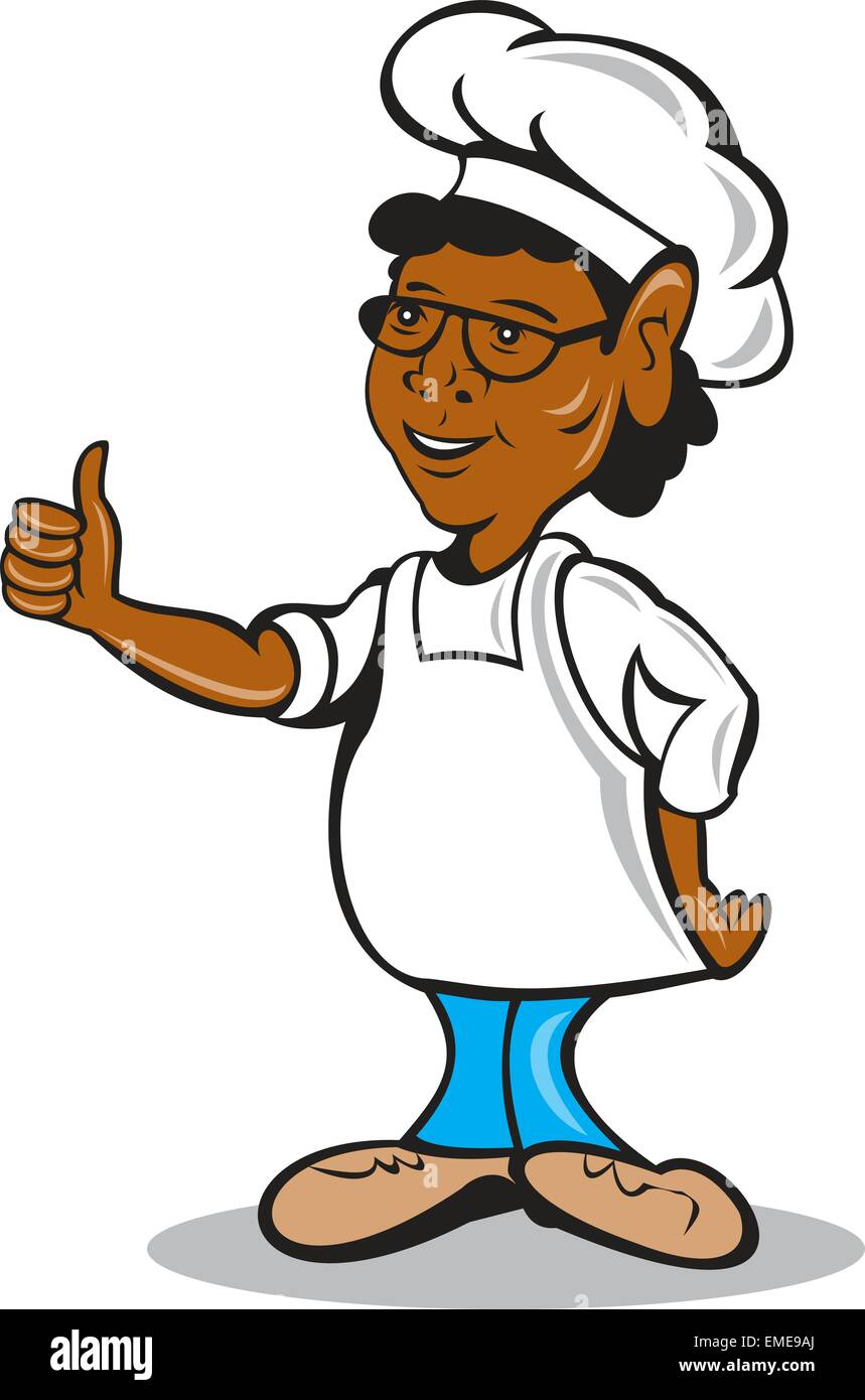 Female Cartoon Chef High Resolution Stock Photography and Images - Alamy