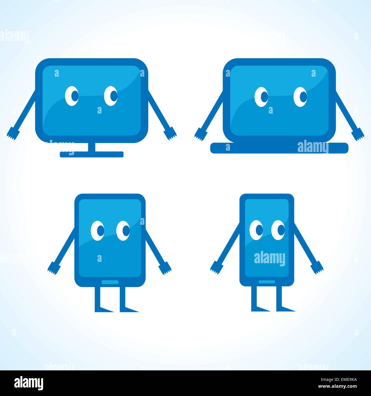 Cartoonish designs Stock Vector Images - Alamy