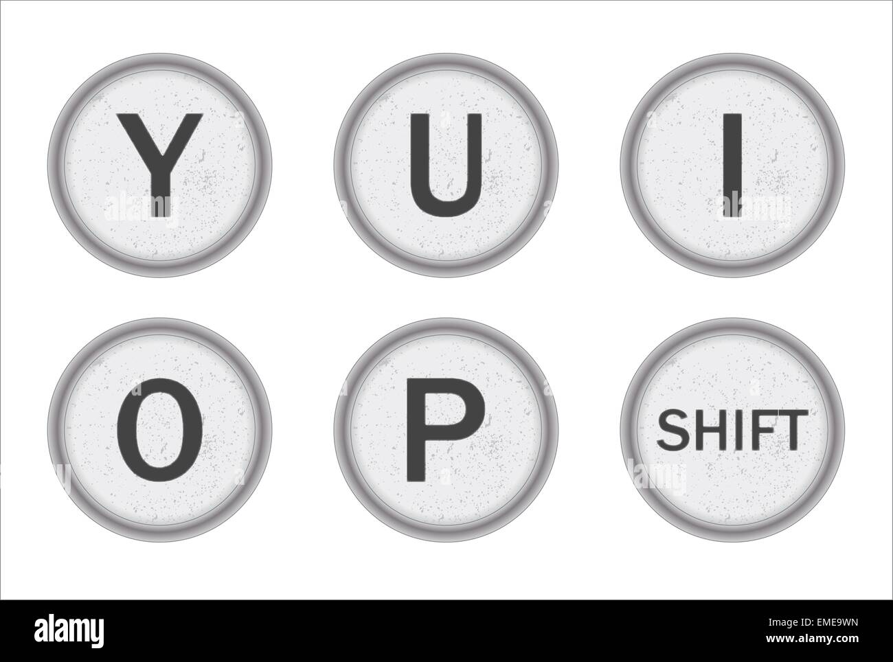 Y keys Stock Vector Images - Alamy