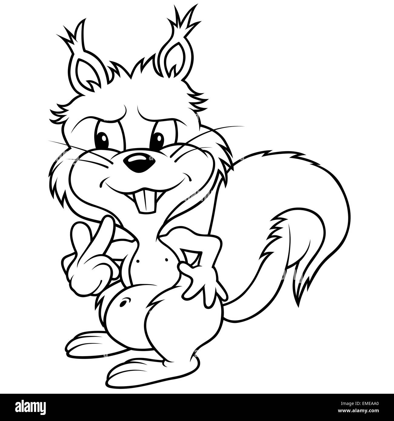 Squirrel angry hi-res stock photography and images - Alamy