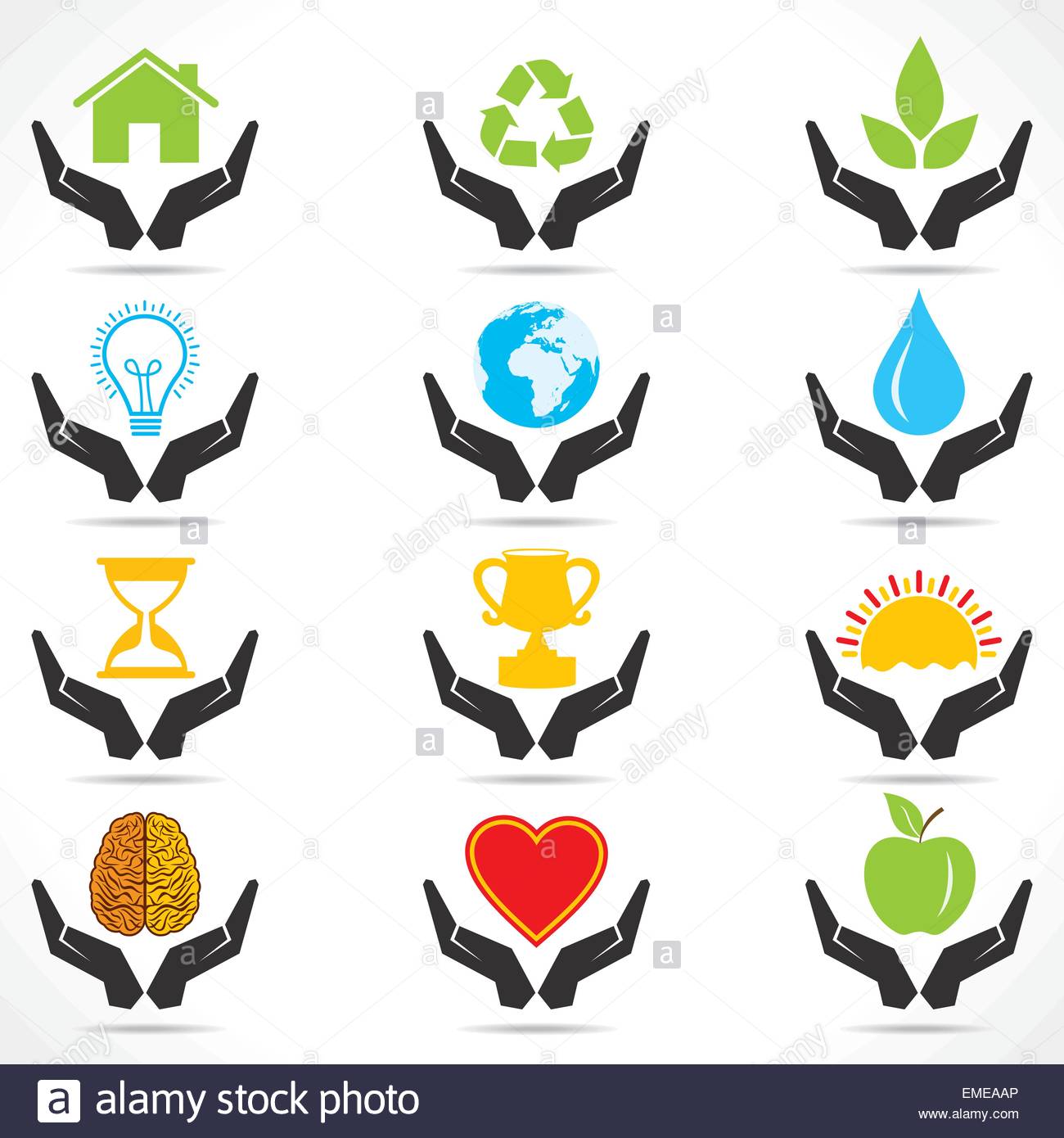 Hand Icon High Resolution Stock Photography and Images - Alamy