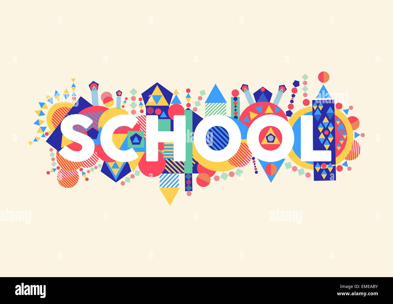 Back school concept book Stock Vector Images - Alamy