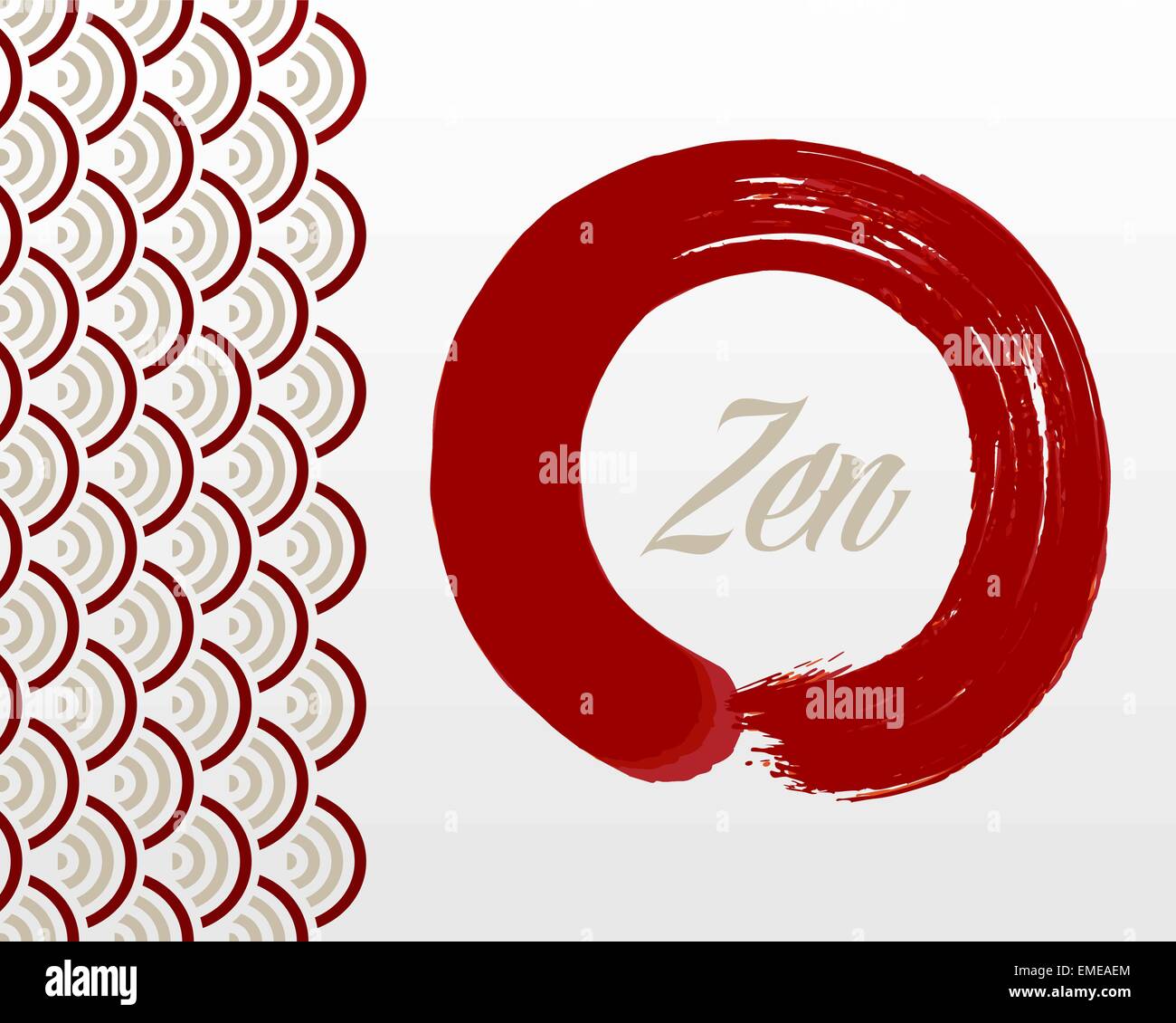 Circle yoga Stock Vector Images - Alamy