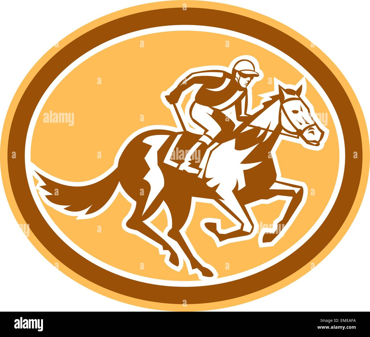 Oval racing Stock Vector Images - Alamy