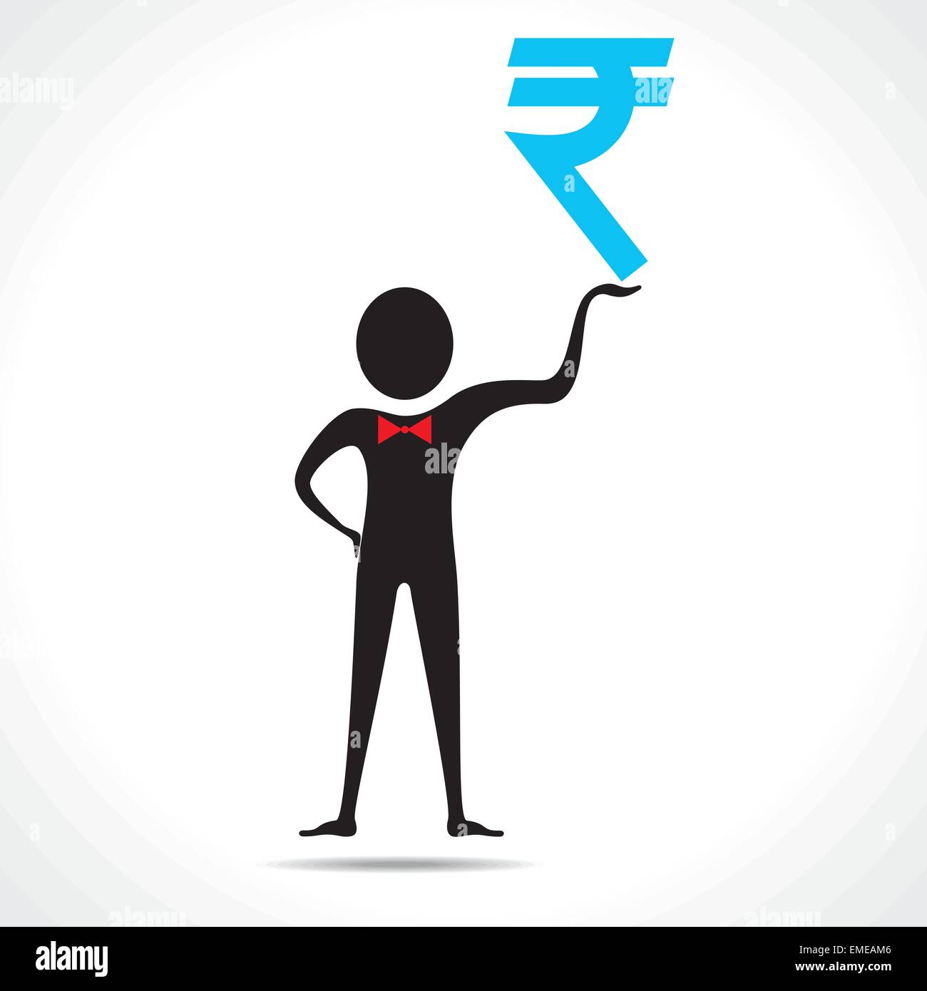 Indian rupee cut Stock Vector Images - Alamy