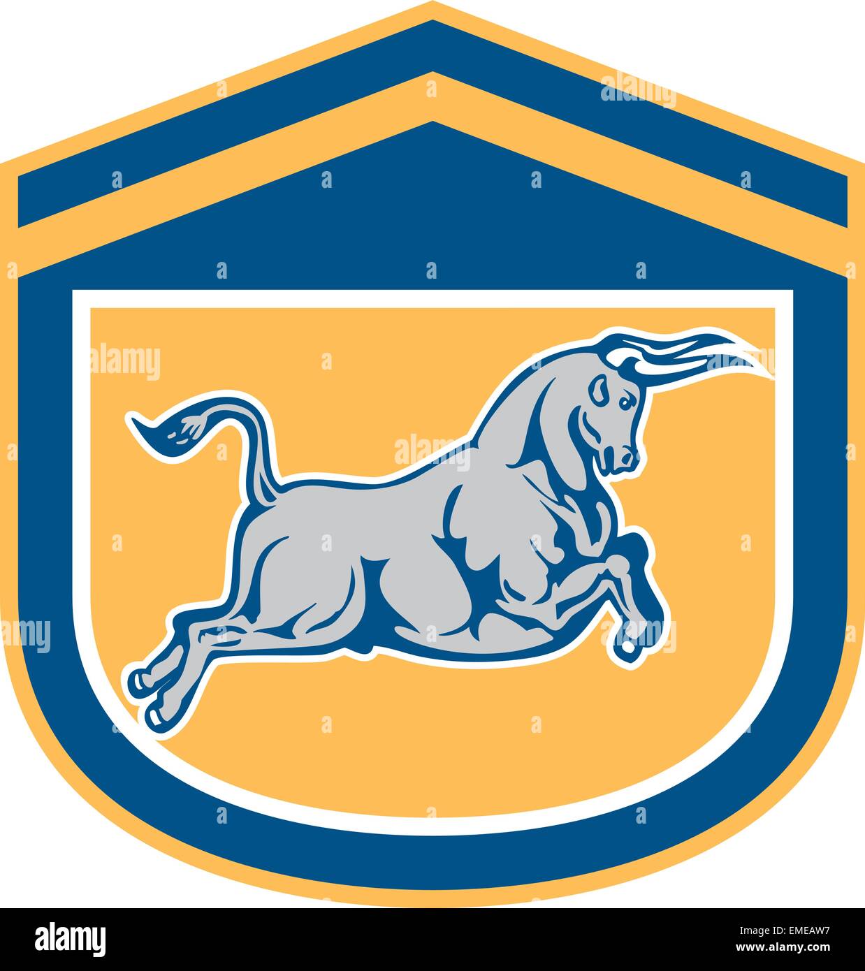 Cow sideview Stock Vector Images - Alamy